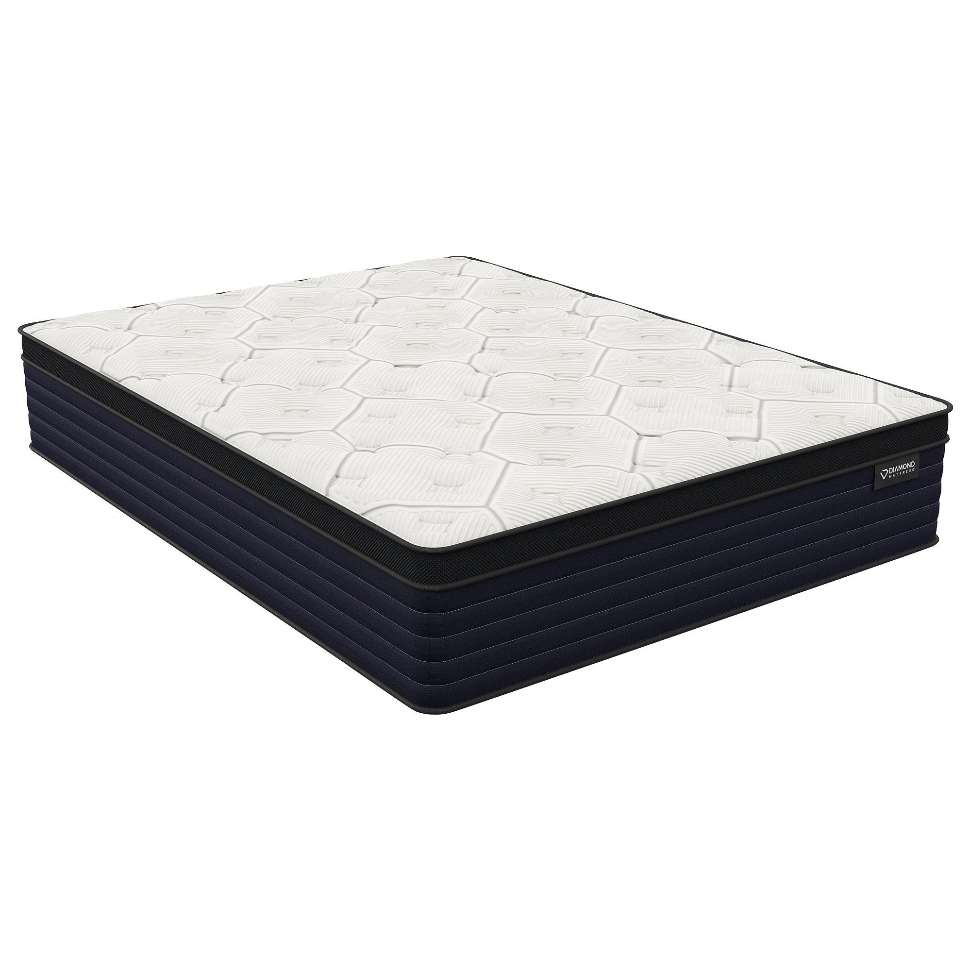 Hearth and Haven Diamond Cleo Firm Euro Top King Mattress