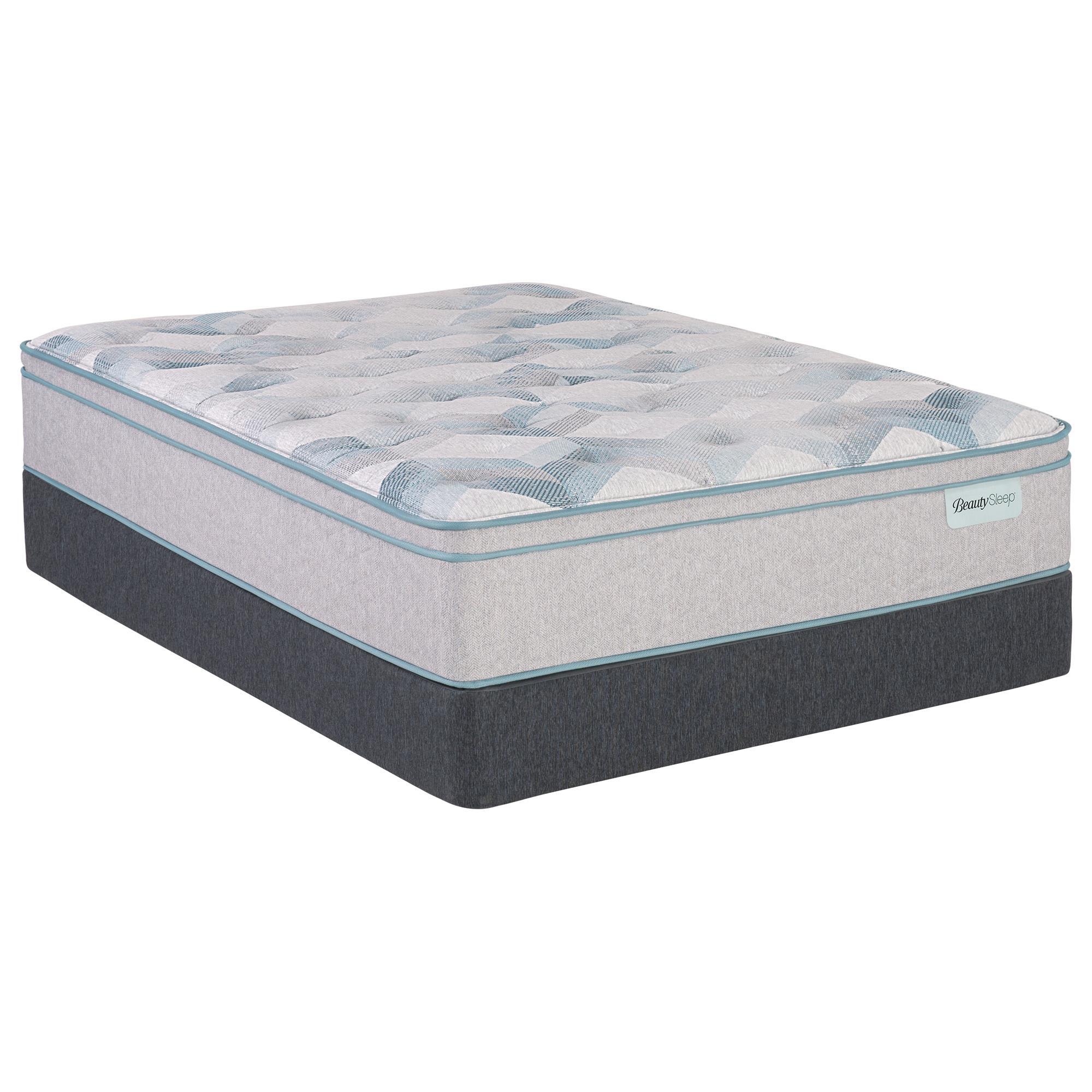 BeautySleep Essential Sleep Medium Pillowtop Queen Mattress with High ...