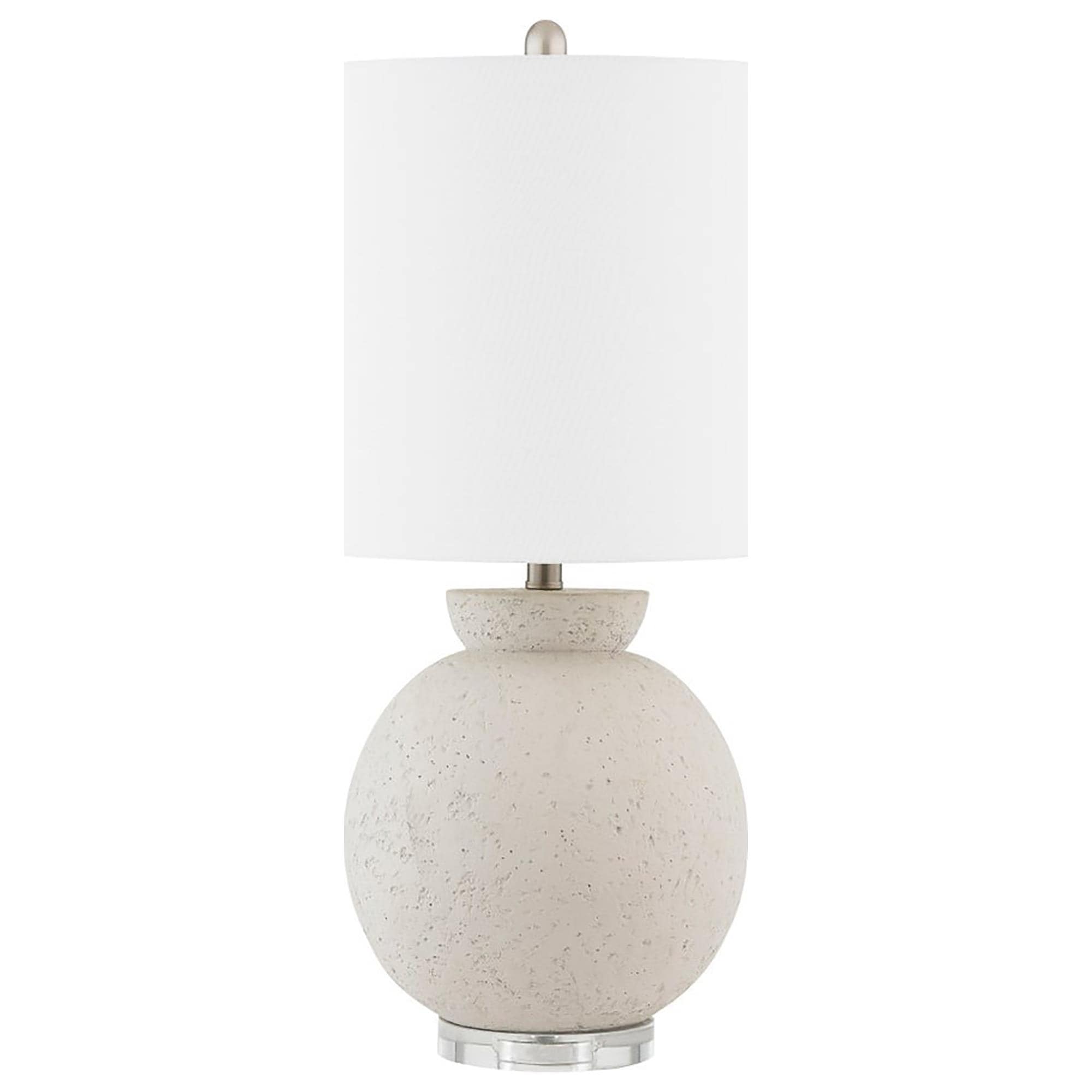 Southern Lighting Mae Table Lamp in White | NFM