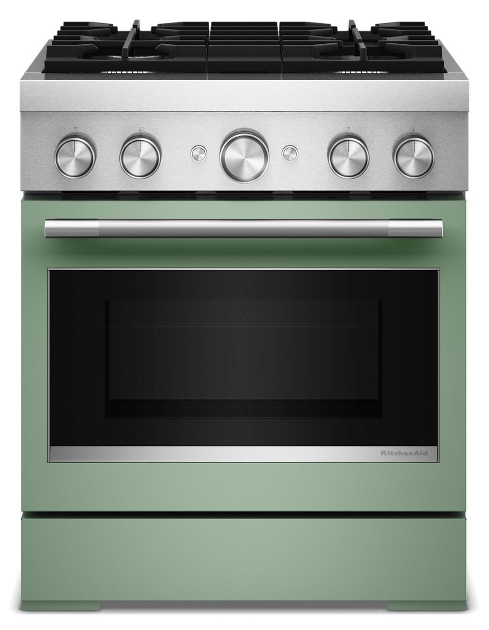 KitchenAid 30" Dual Fuel Freestanding Range with No Preheat Air Fry ...