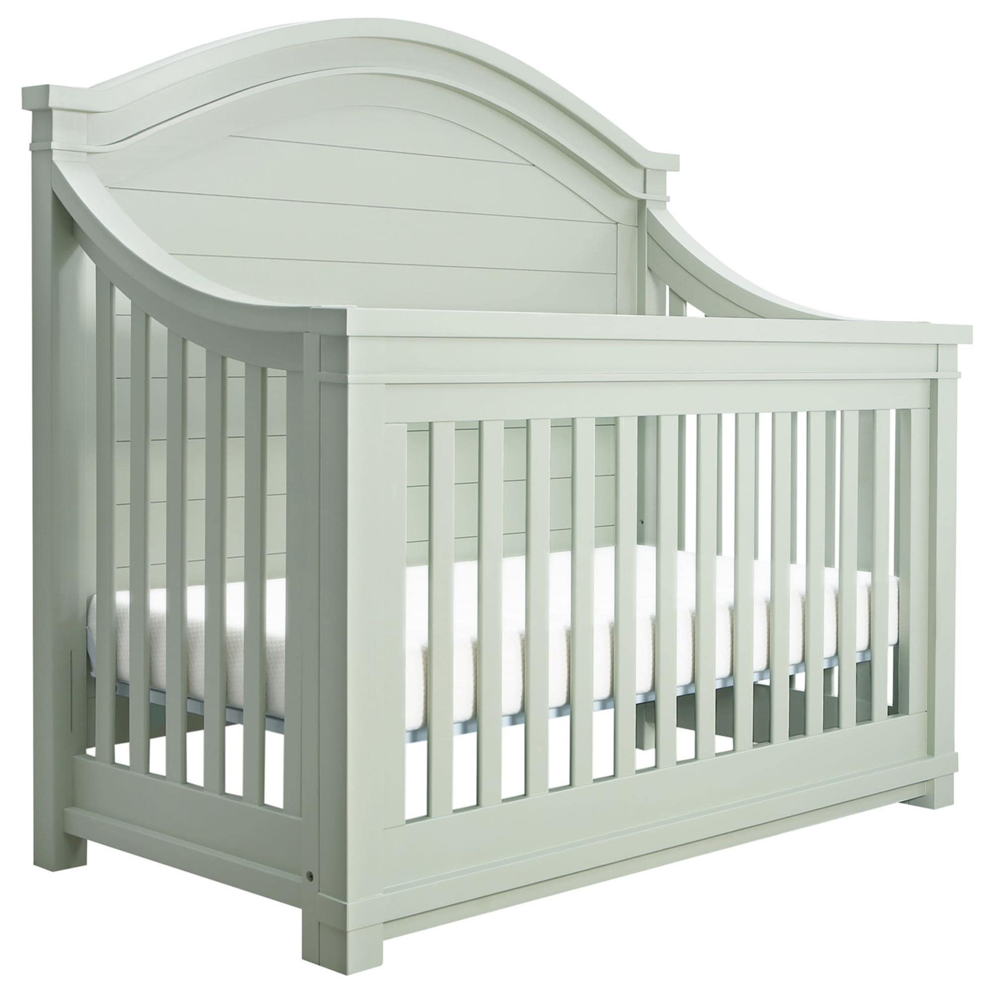 Baby Appleseed Rowan Arch Top 4-In-1 Convertible Crib in Sage