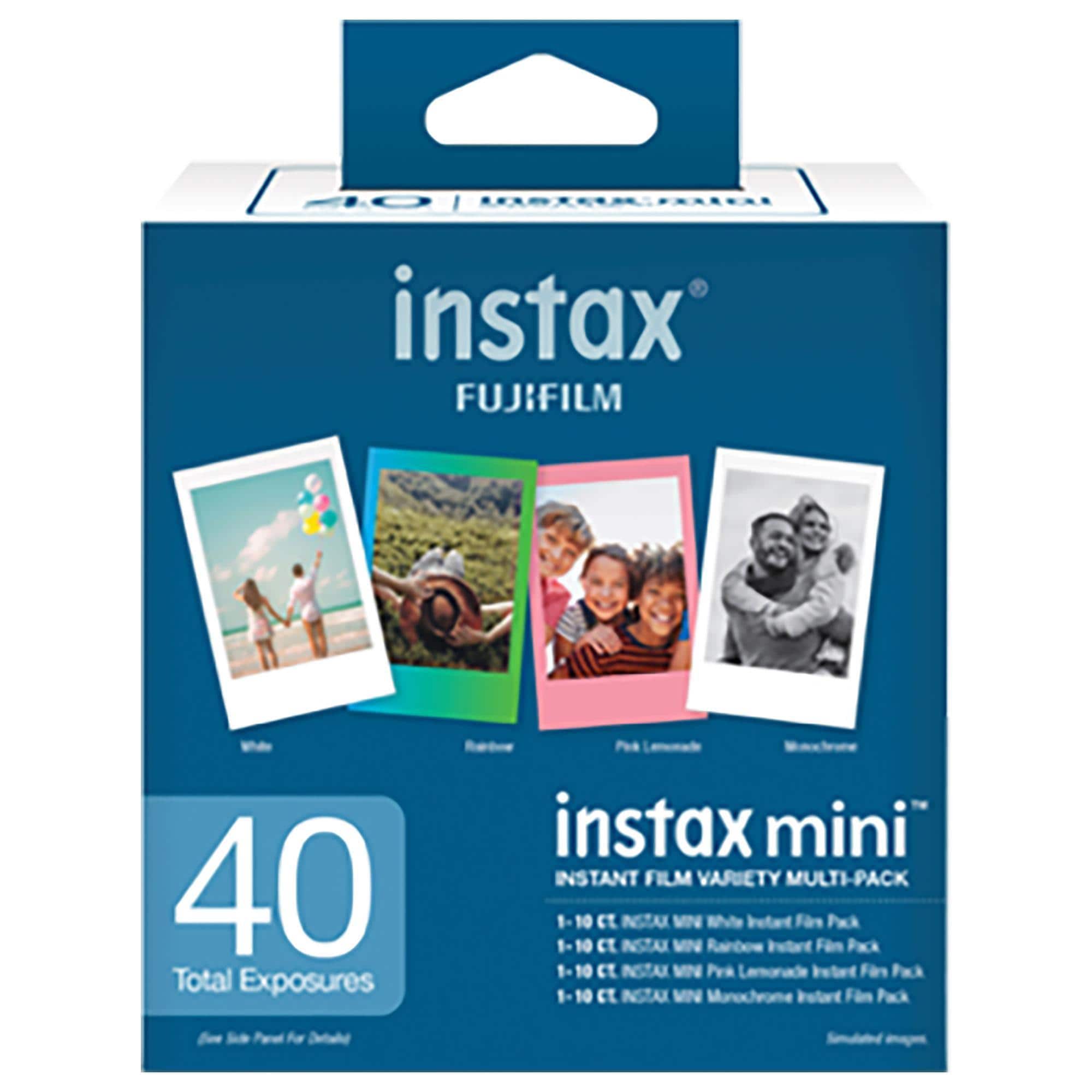 Fujifilm Instax Mini Instant Variety Film (40 Packs)