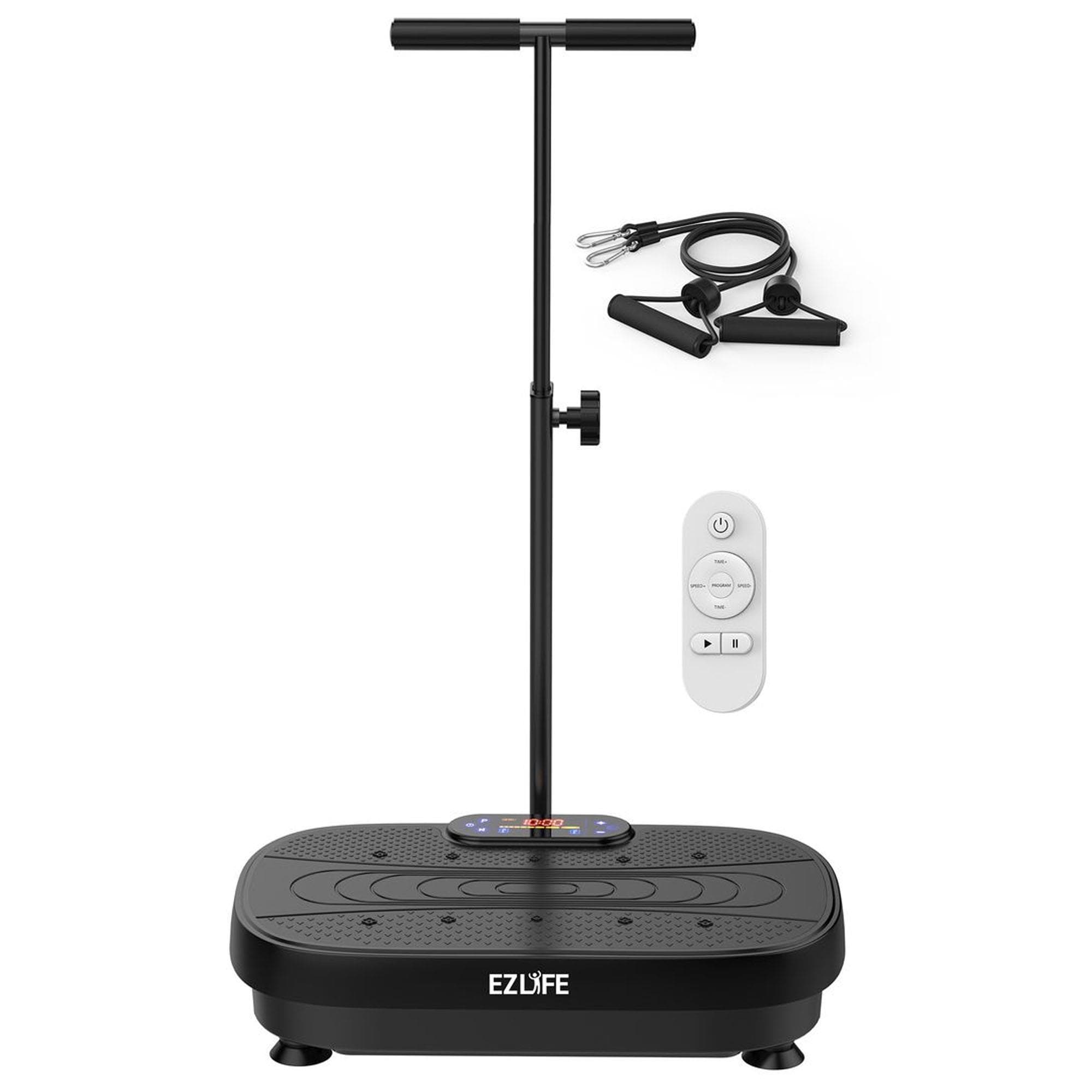 EZlife Vibration Plate with Handlebars
