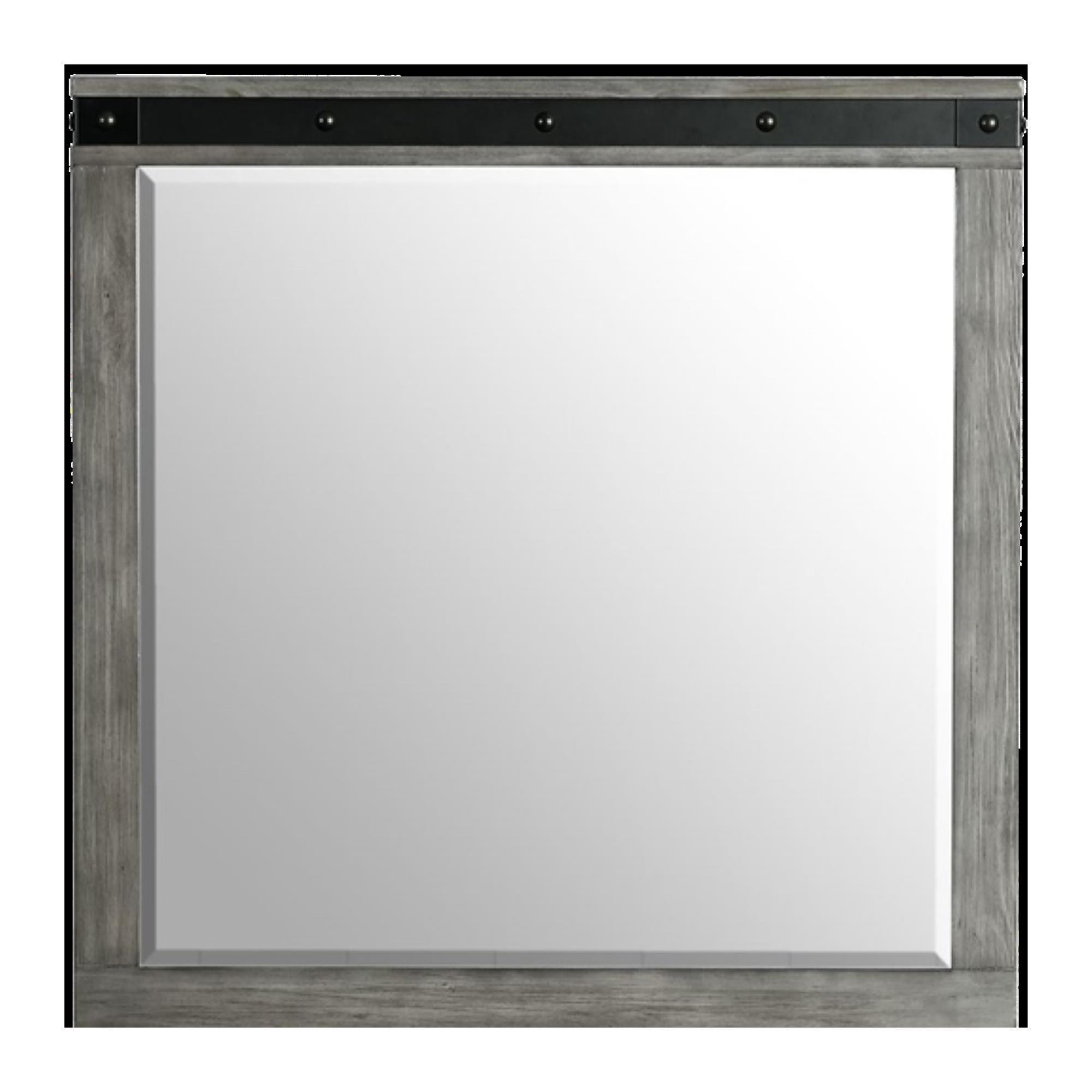 Mayberry Hill Wade Youth Mirror in Brushed Ash