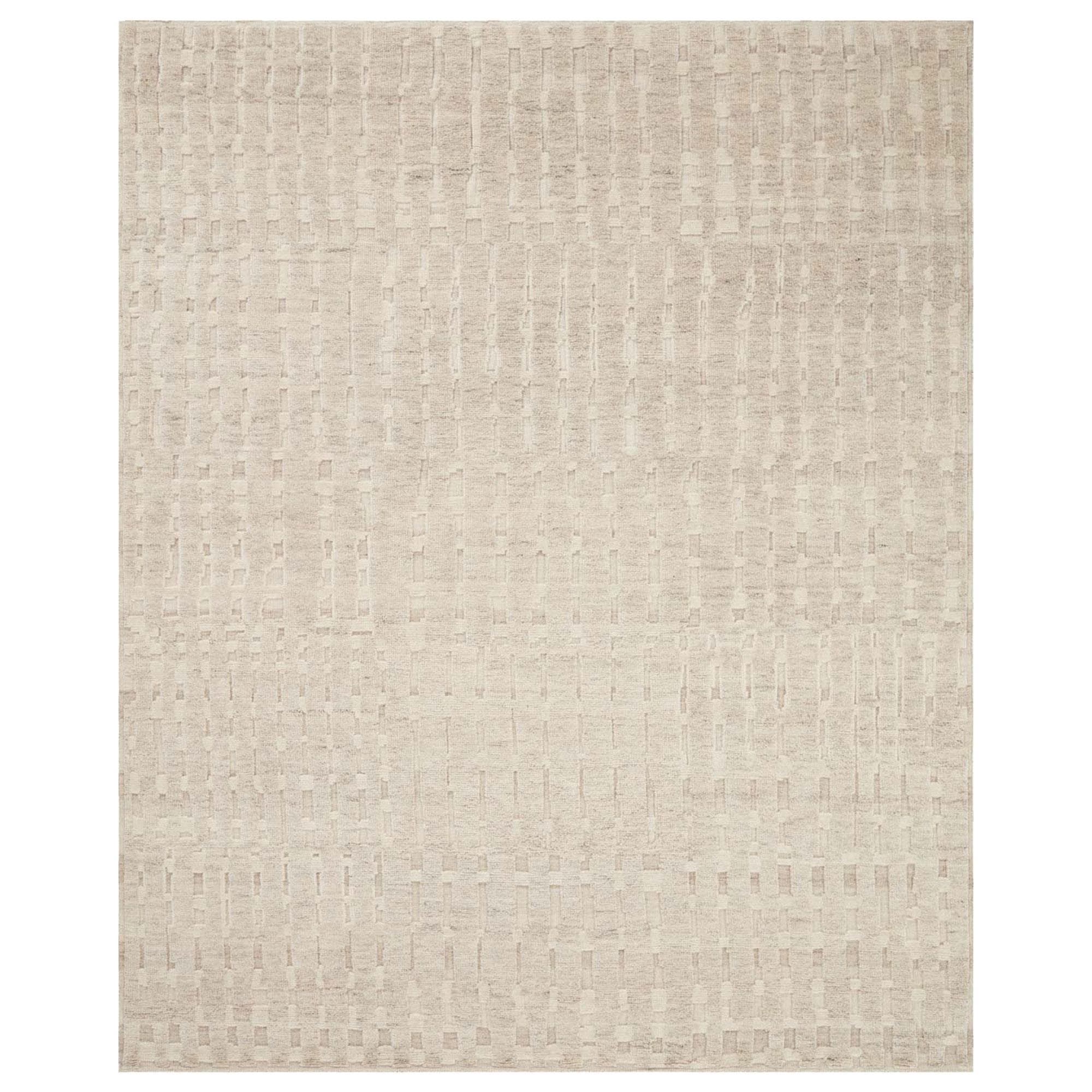 Loloi Moore 7'9" x 9'9" Natural and Pebble Area Rug