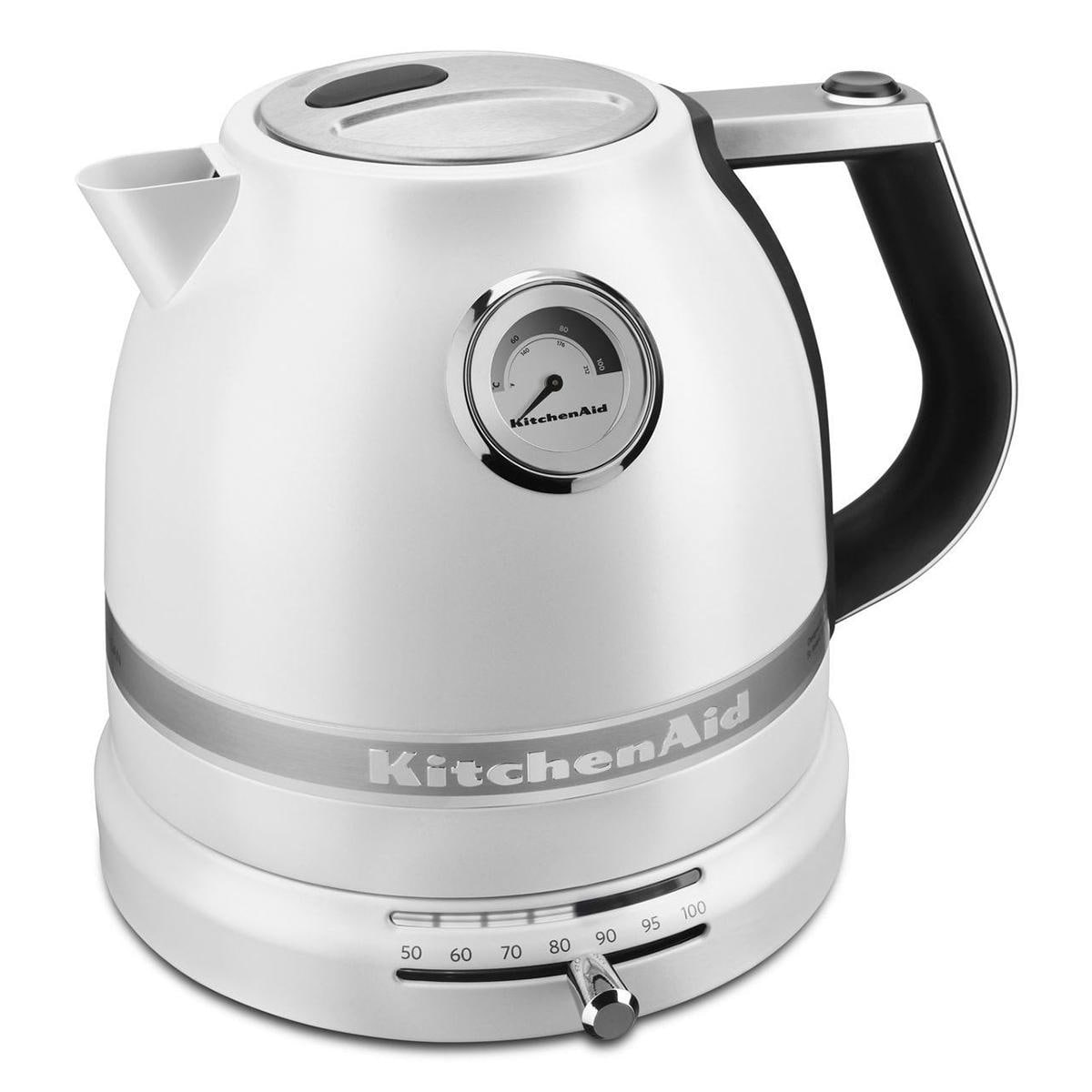 KitchenAid 1.5 L Pro Line Series Electric Kettle in Frosted Pearl White ...