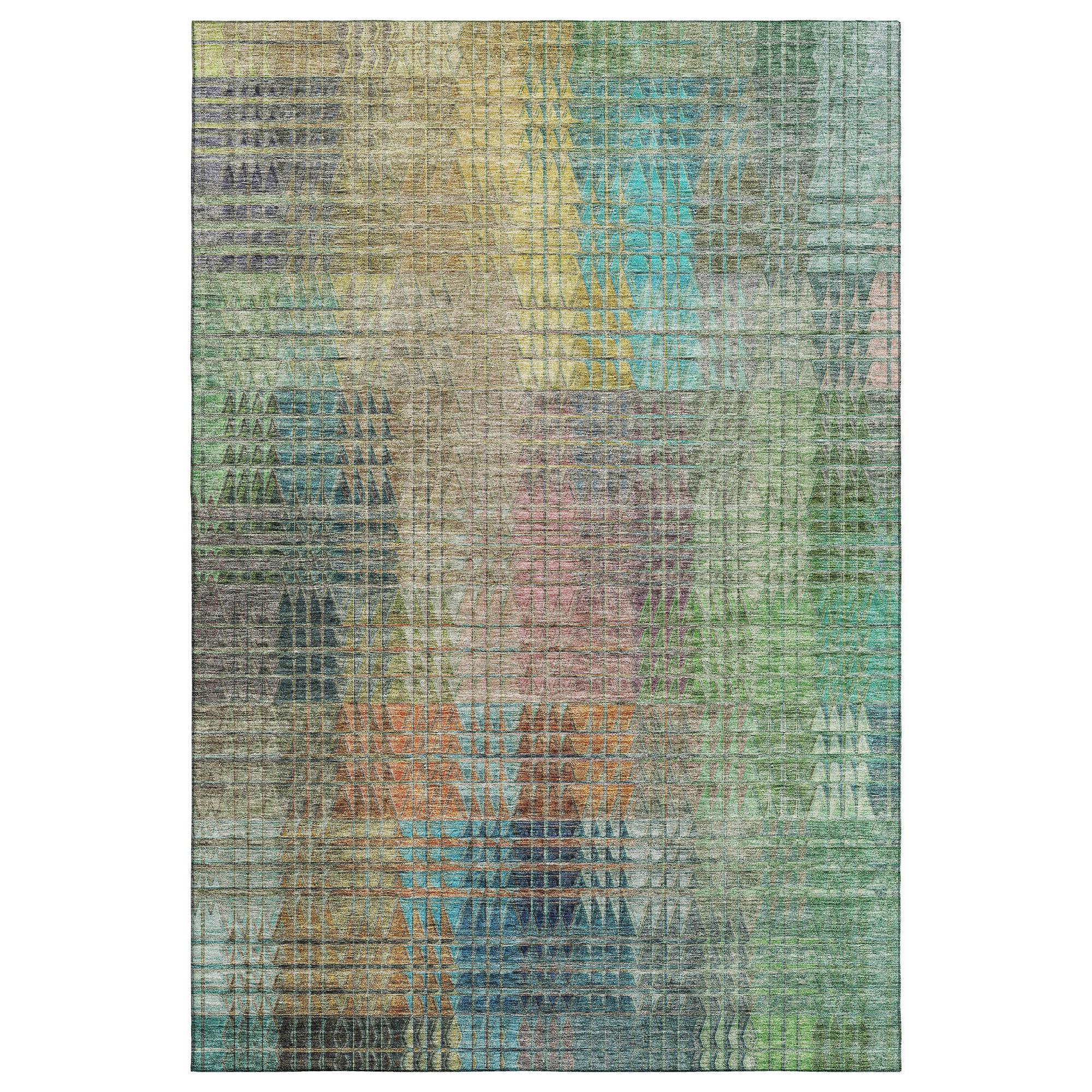 Dalyn Rug Company Trevi 5' x 7'6" Green Area Rug