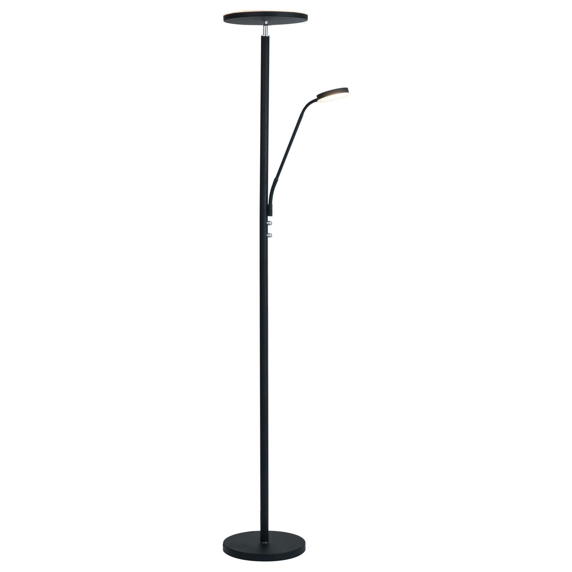Lite Source Monet Floor Lamp in Black