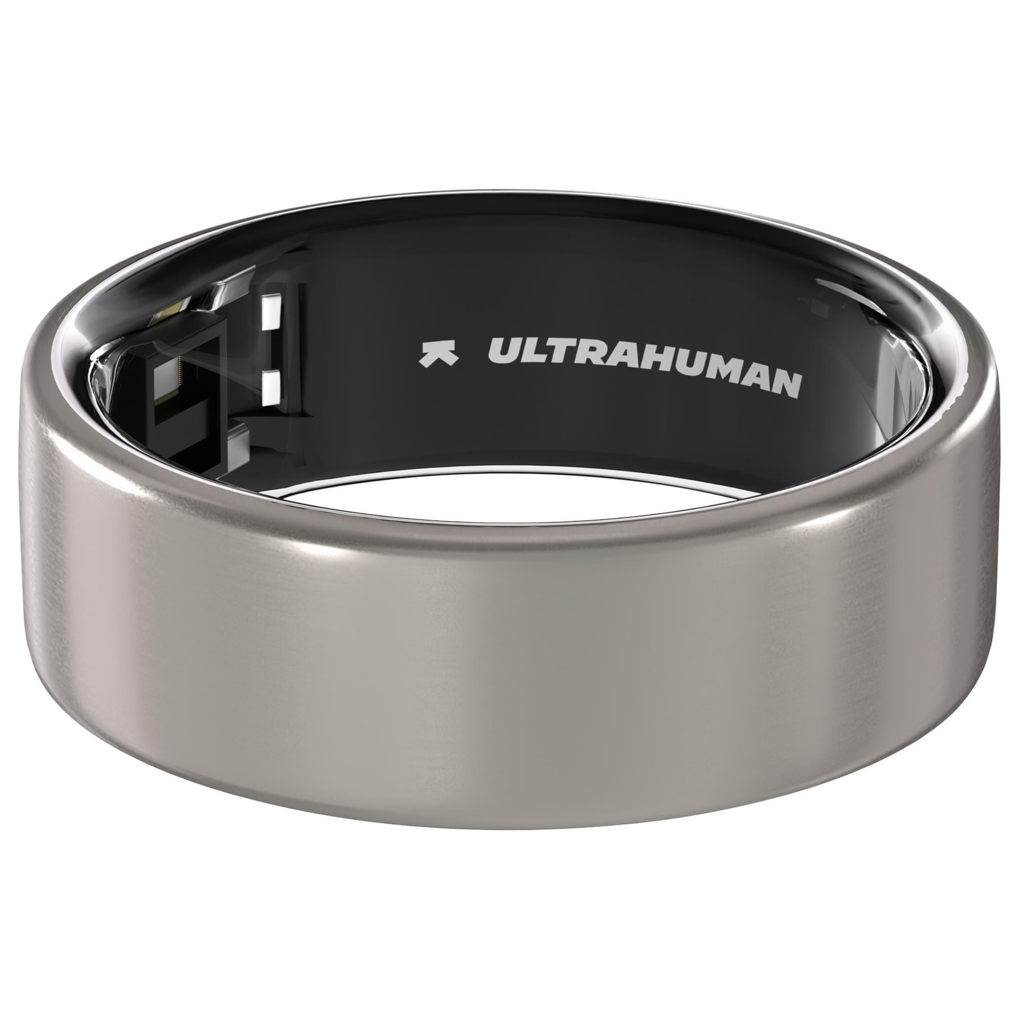 Ultrahuman Ultrahuman Size 7 Activity Tracker Ring Air in Raw Titanium
