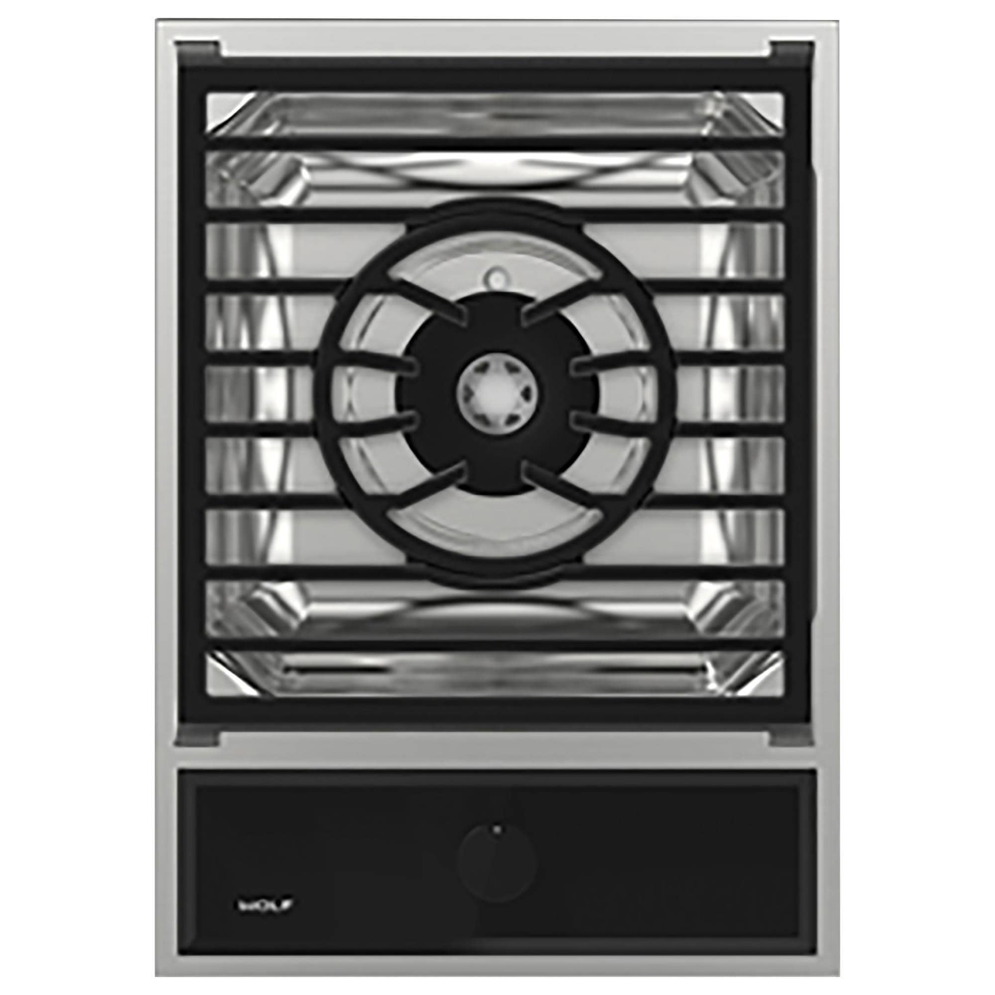 Wolf 15" Transitional Multifunction Module Cooktop in Stainless Steel