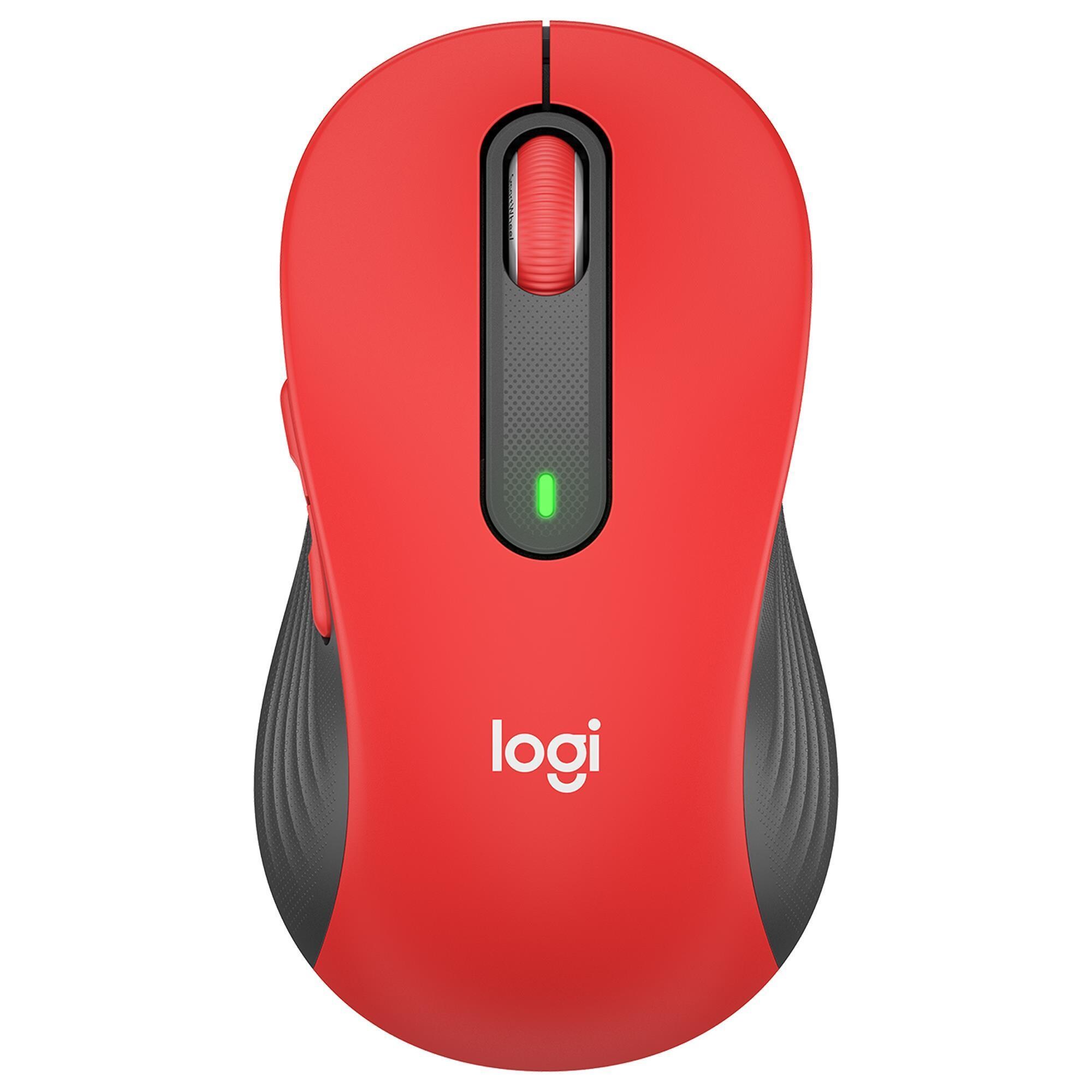 Logitech Signature M650 L Wireless Mouse in Red