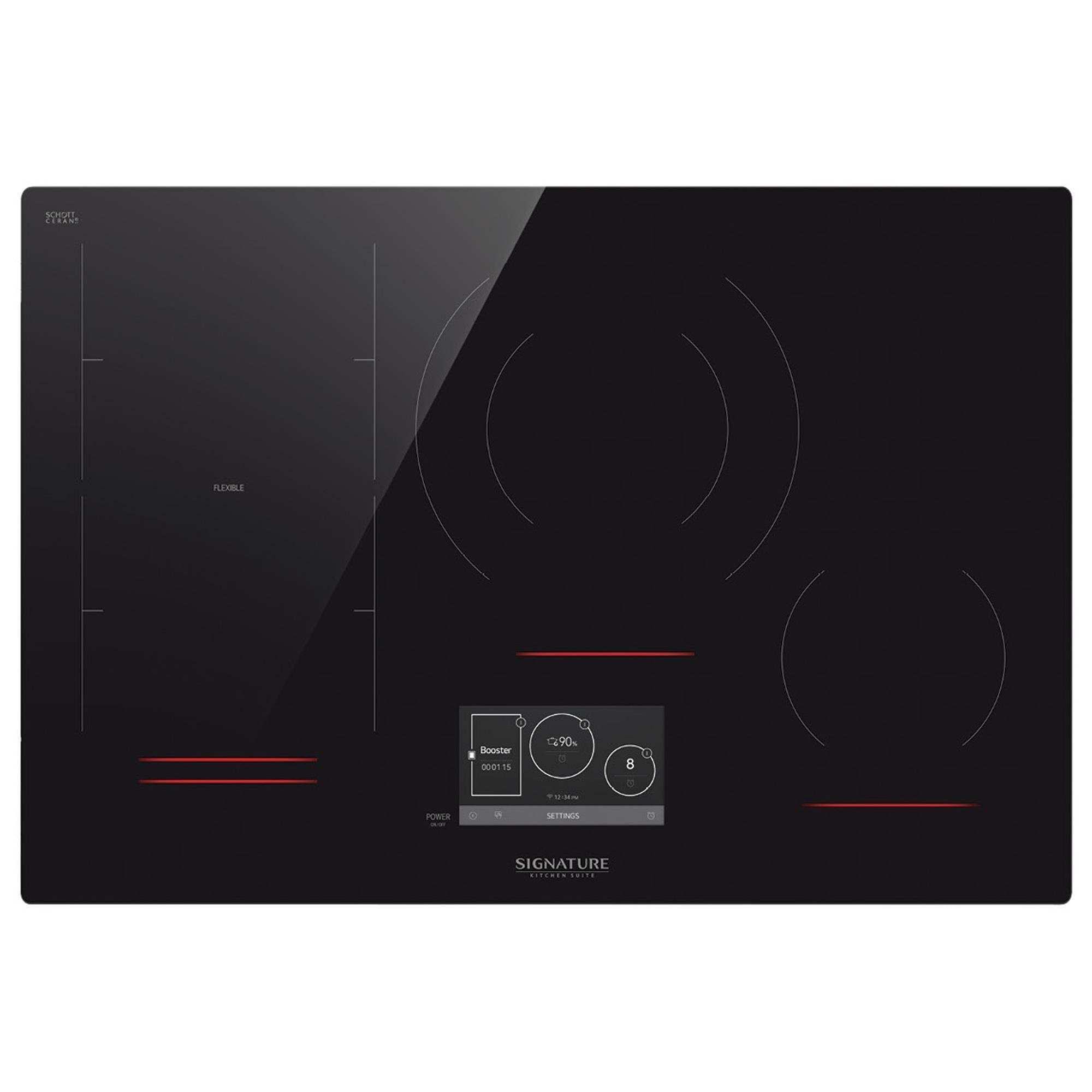 Signature Kitchen Suite 30" Induction Cooktop with Flex Cooking Zone in ...