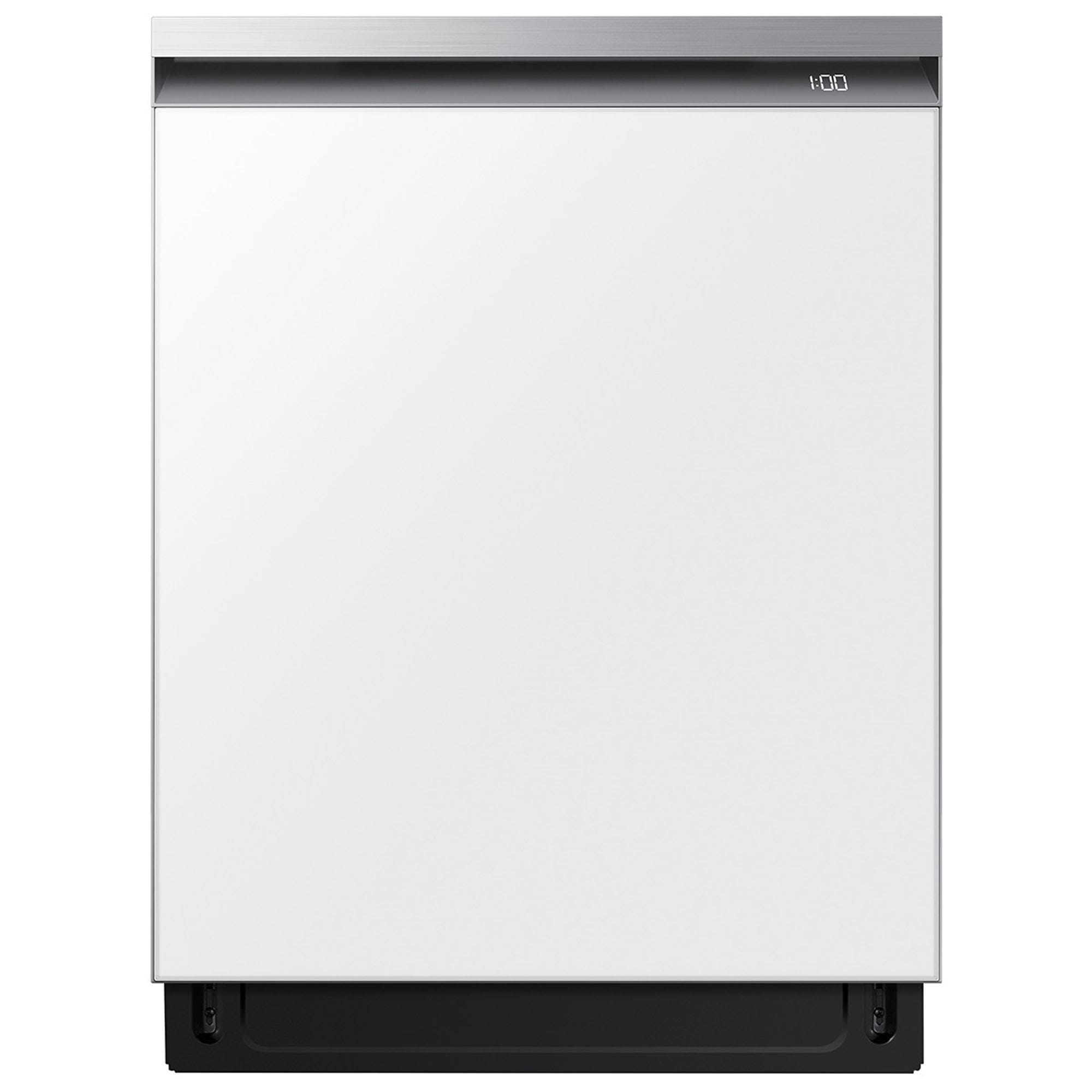 Samsung Bespoke Smart 24" Dishwasher with StormWash+ in White Glass