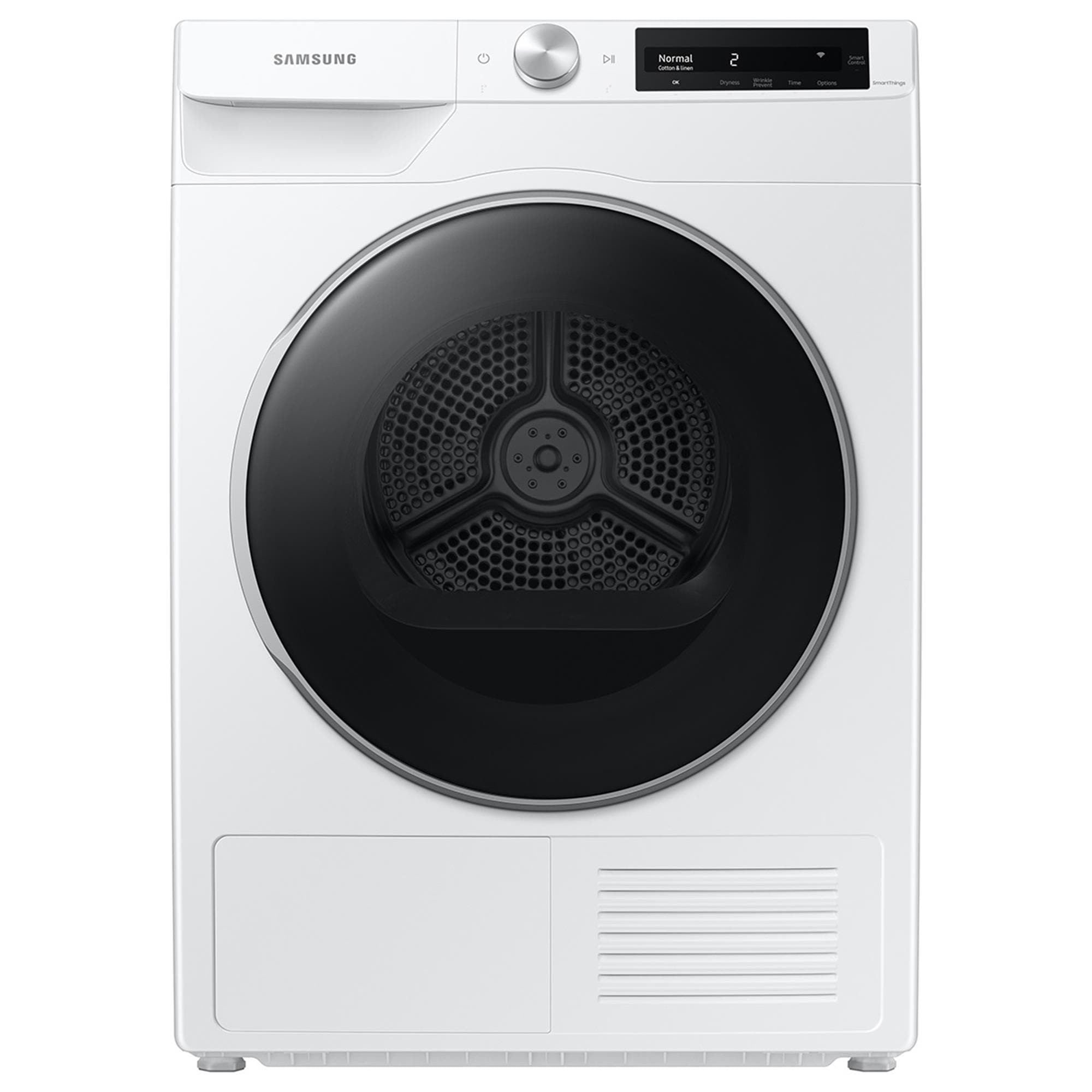 Samsung 4.0 Cu. Ft. Stackable Smart Electric Dryer with Ventless Heat ...