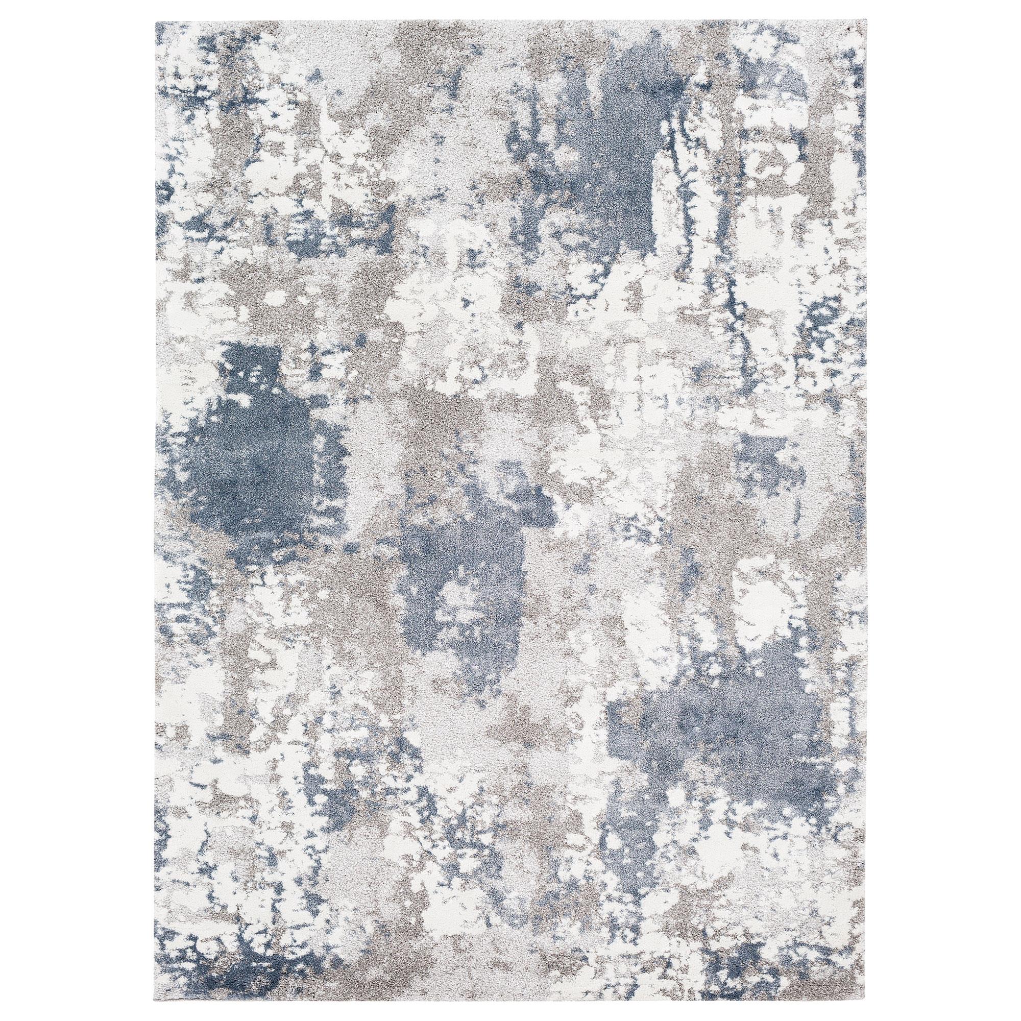 Surya Venice VNE-2306 5'3" x 7'3" Denim, Blue and Ivory Area Rug ...