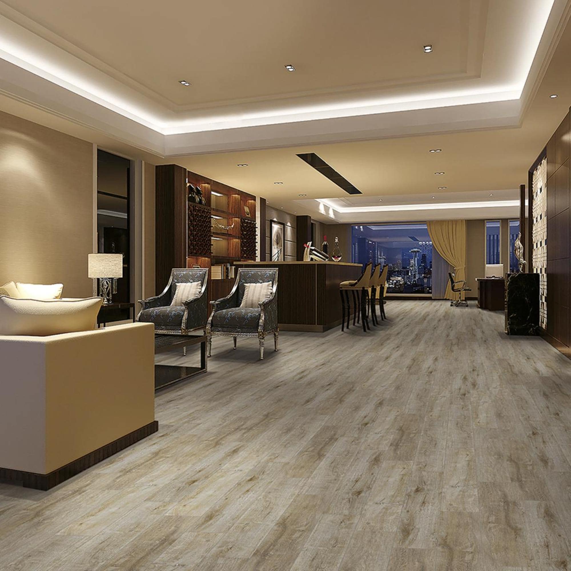 Paramount Rigidcore Longship 7" x 48" Vinyl Plank