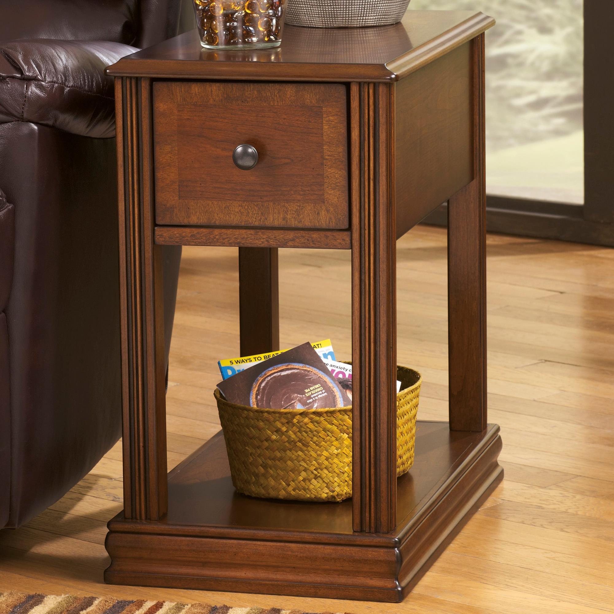 Ashley Breegin End Table in Brown | NFM