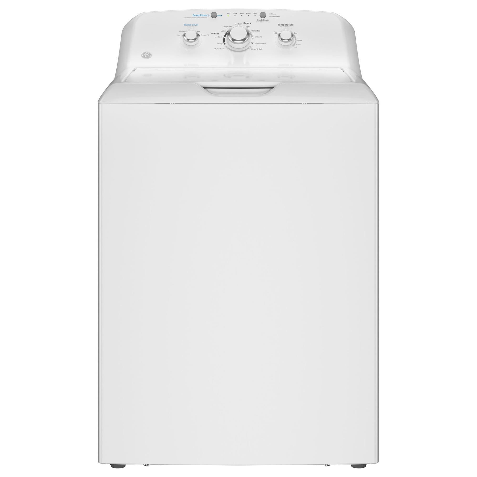 GE Appliances 4.0 Cu. Ft. Top Load Washer in White