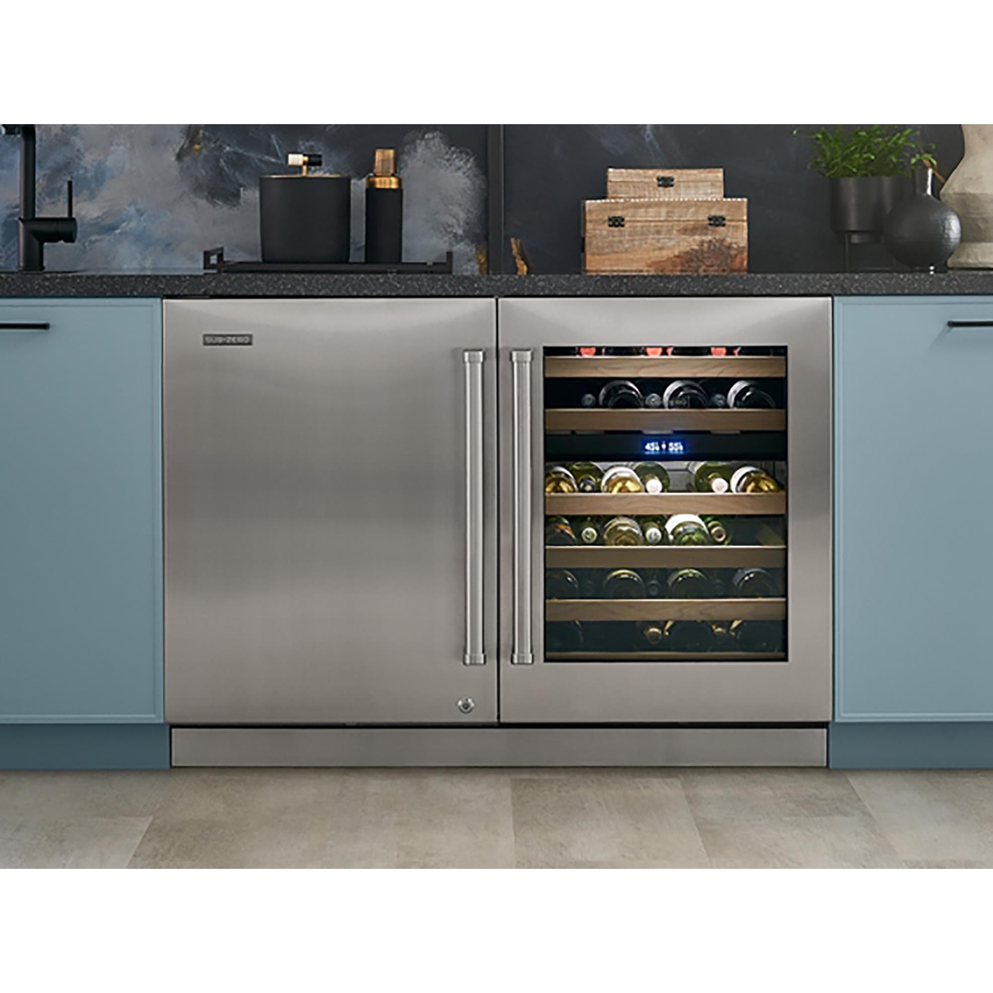 Sub Zero Dual Kickplate in Stainless Steel