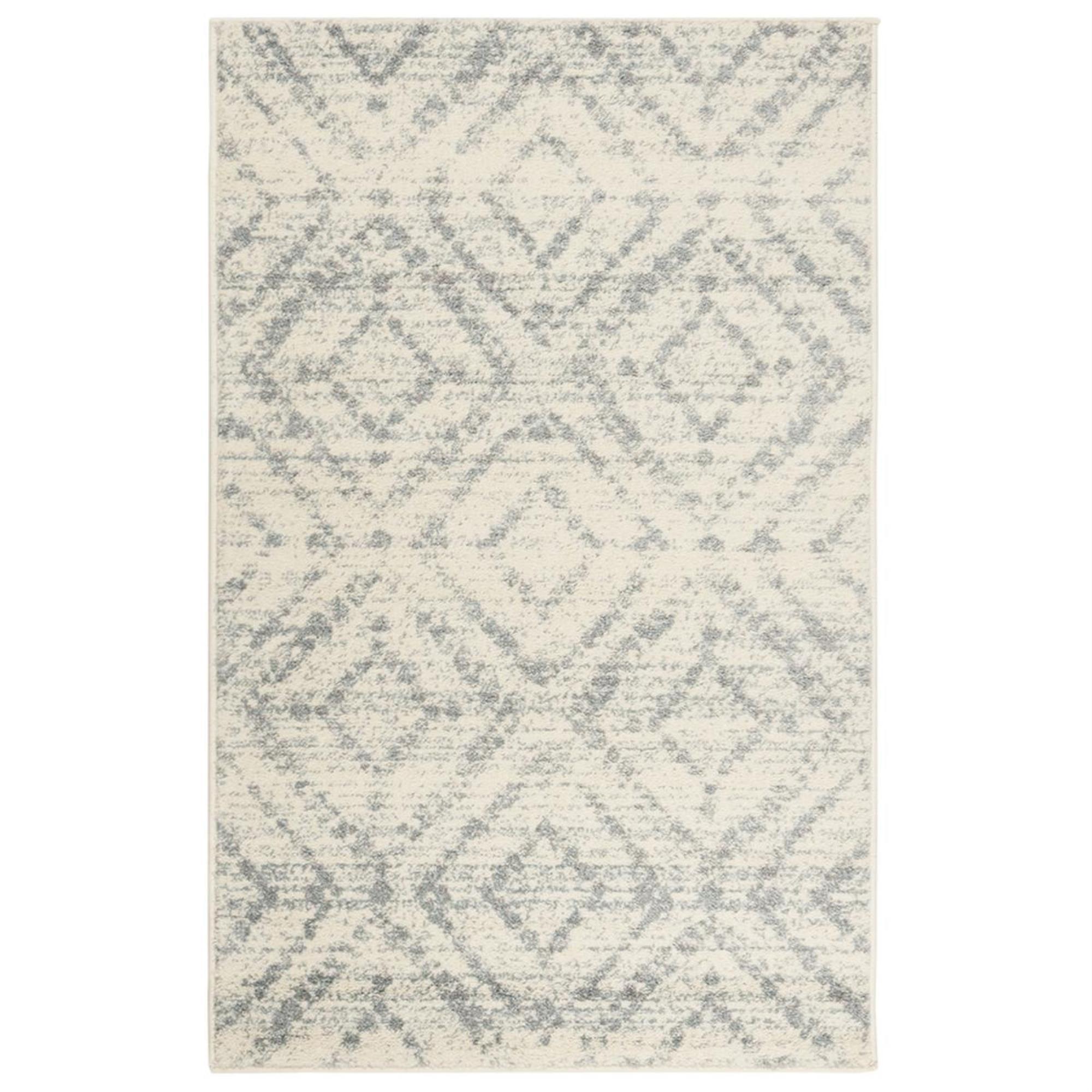 Safavieh Adirondack ADR131T-3 3' x 5' Ivory and Light Blue Area Rug