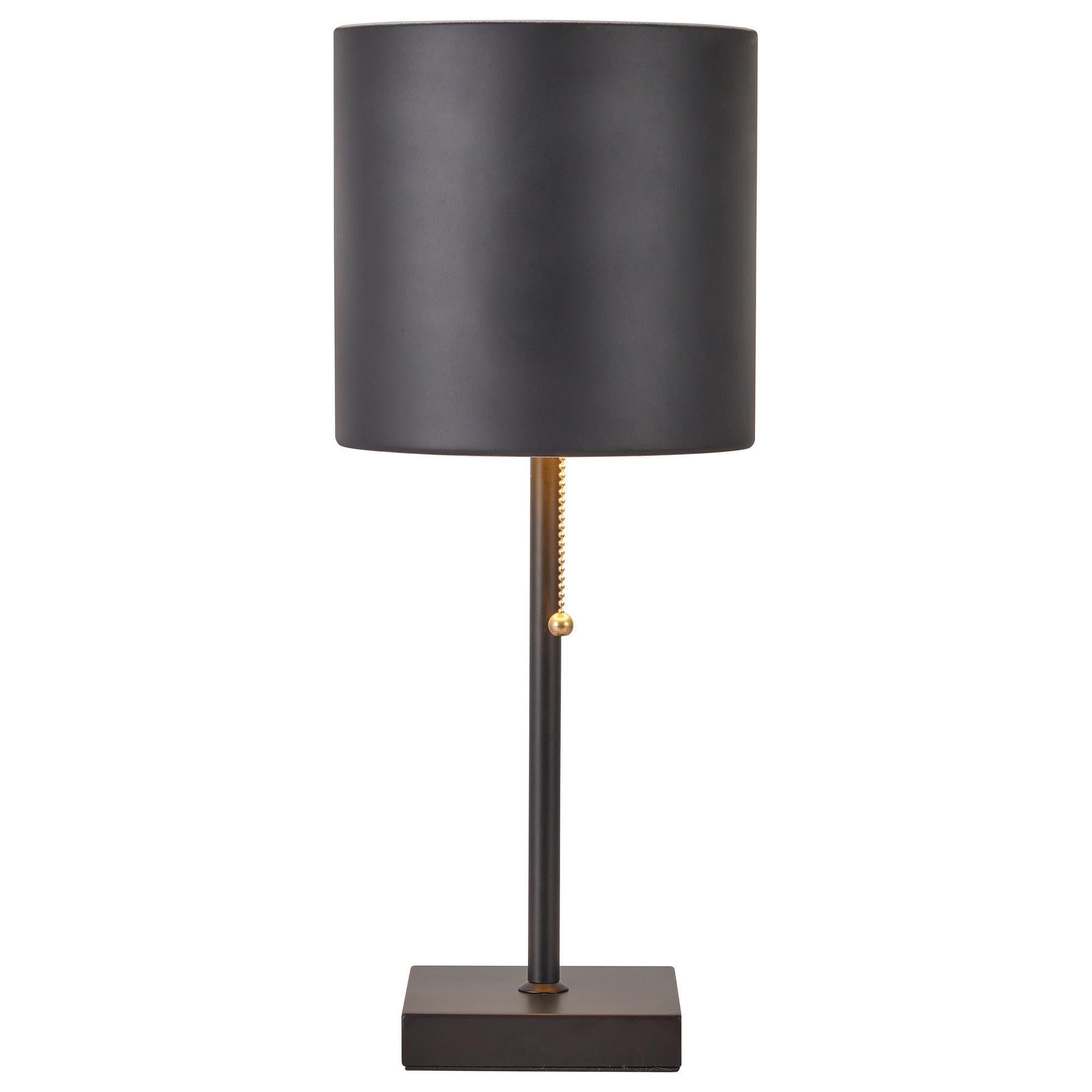 Anthony California 19" Table Lamp in Matte Black