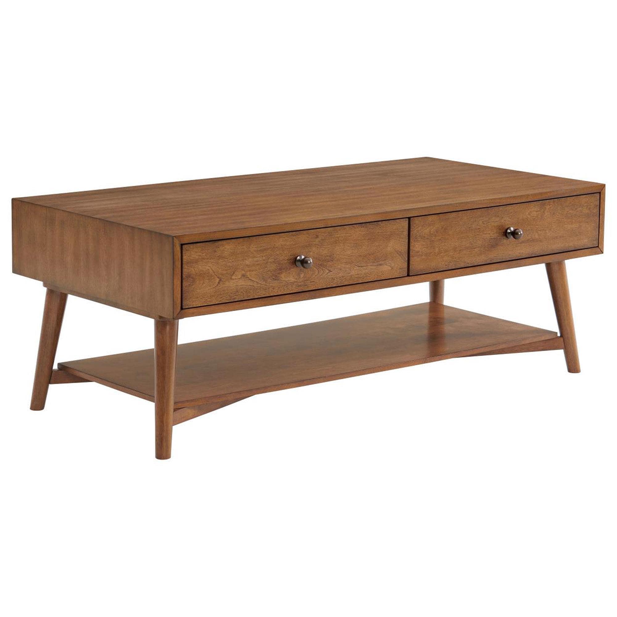 Martin Svensson Home Mid Century Modern Cocktail Table in Cinnamon
