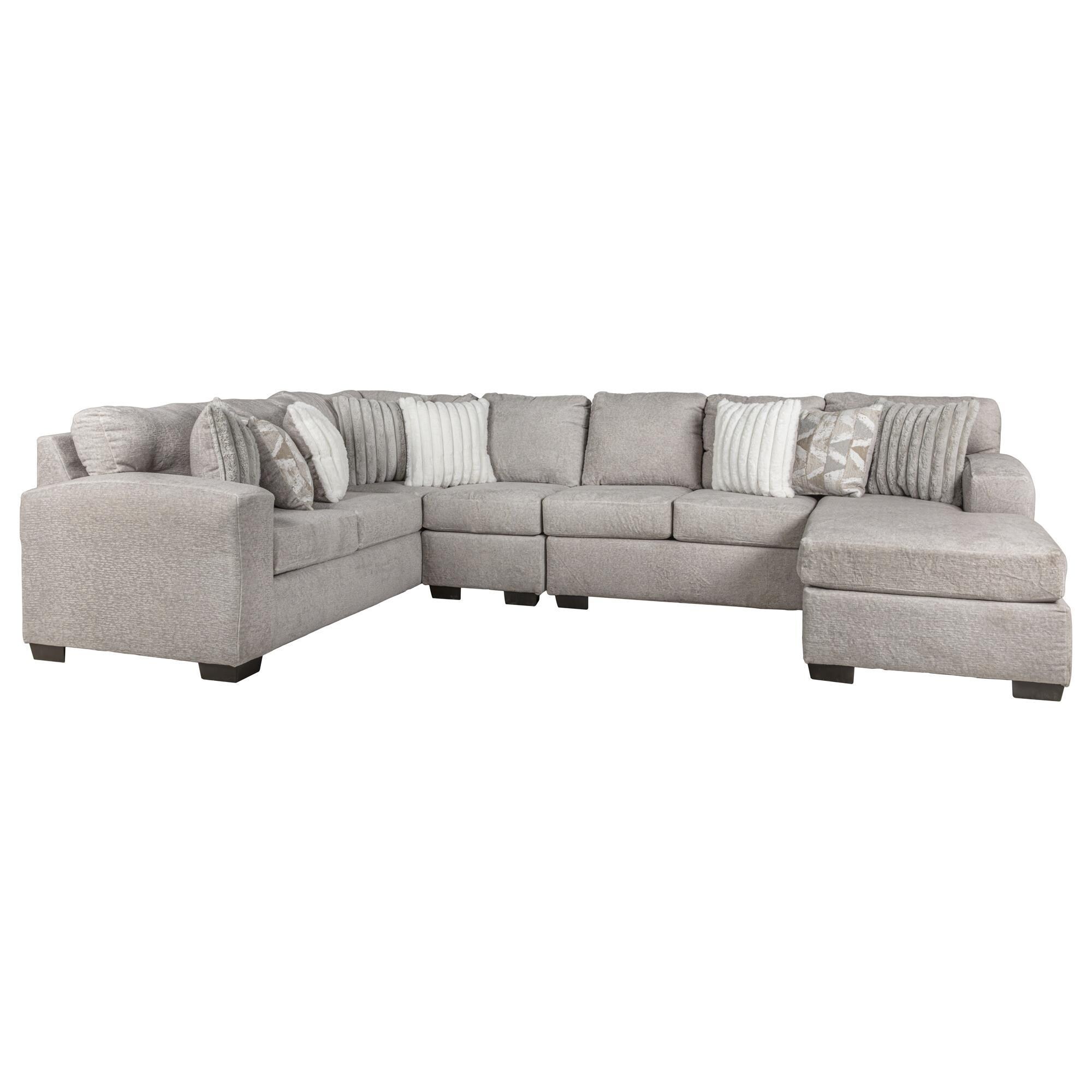 Arapahoe Home 4-Piece Sectional in Posh Dove | NFM