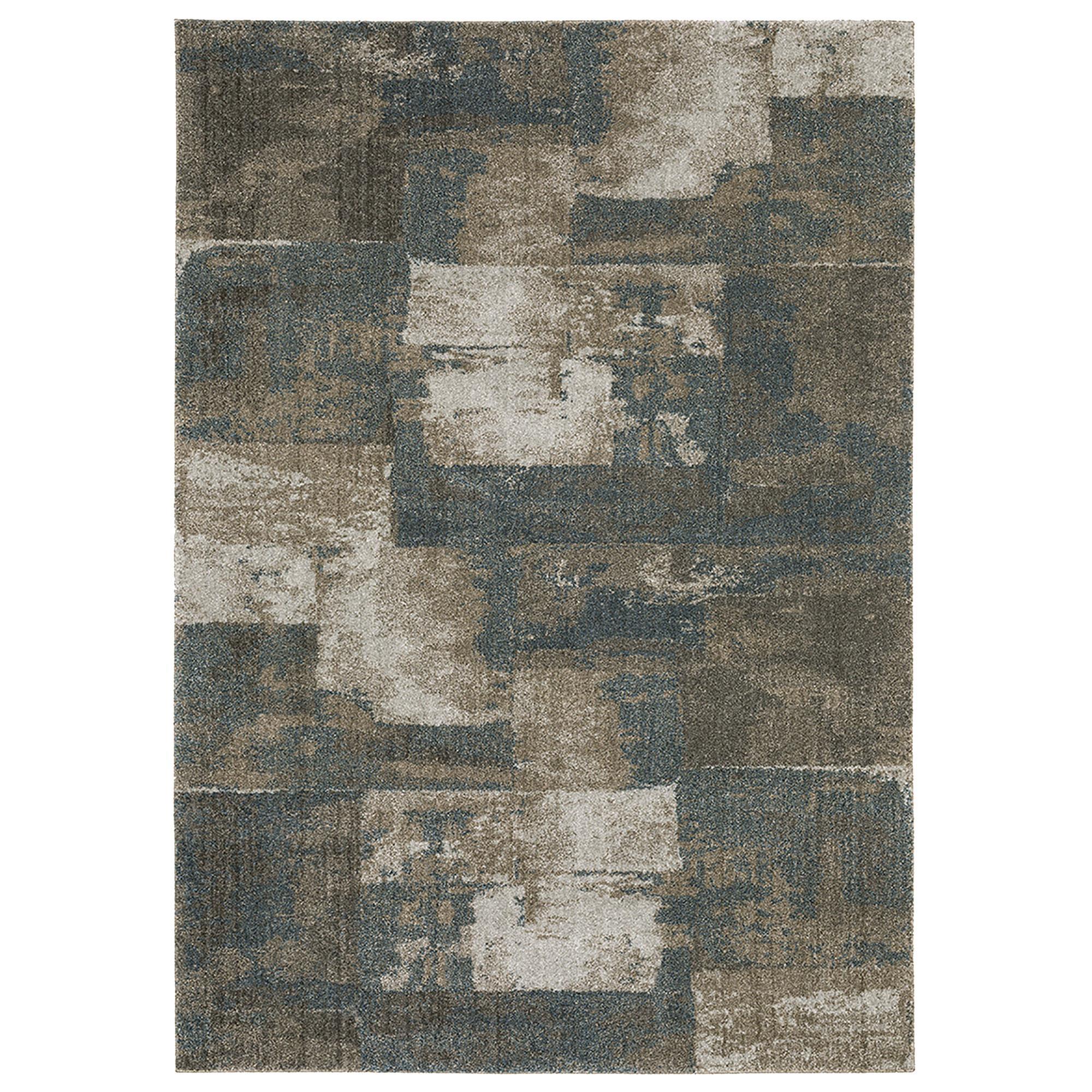 Oriental Weavers Alton 3'3" x 5' Blue and Brown Area Rug