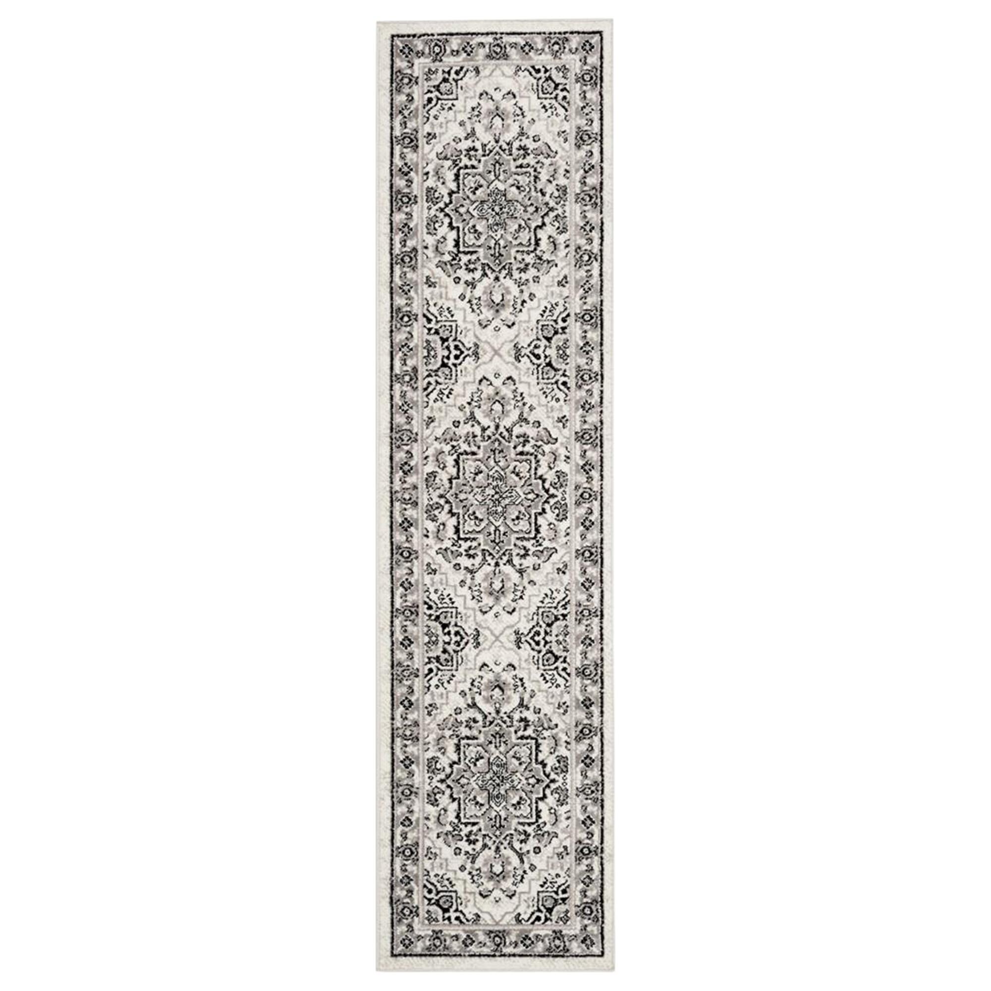 Safavieh Skyler SKY126K 2' x 12' Gray and Ivory Runner