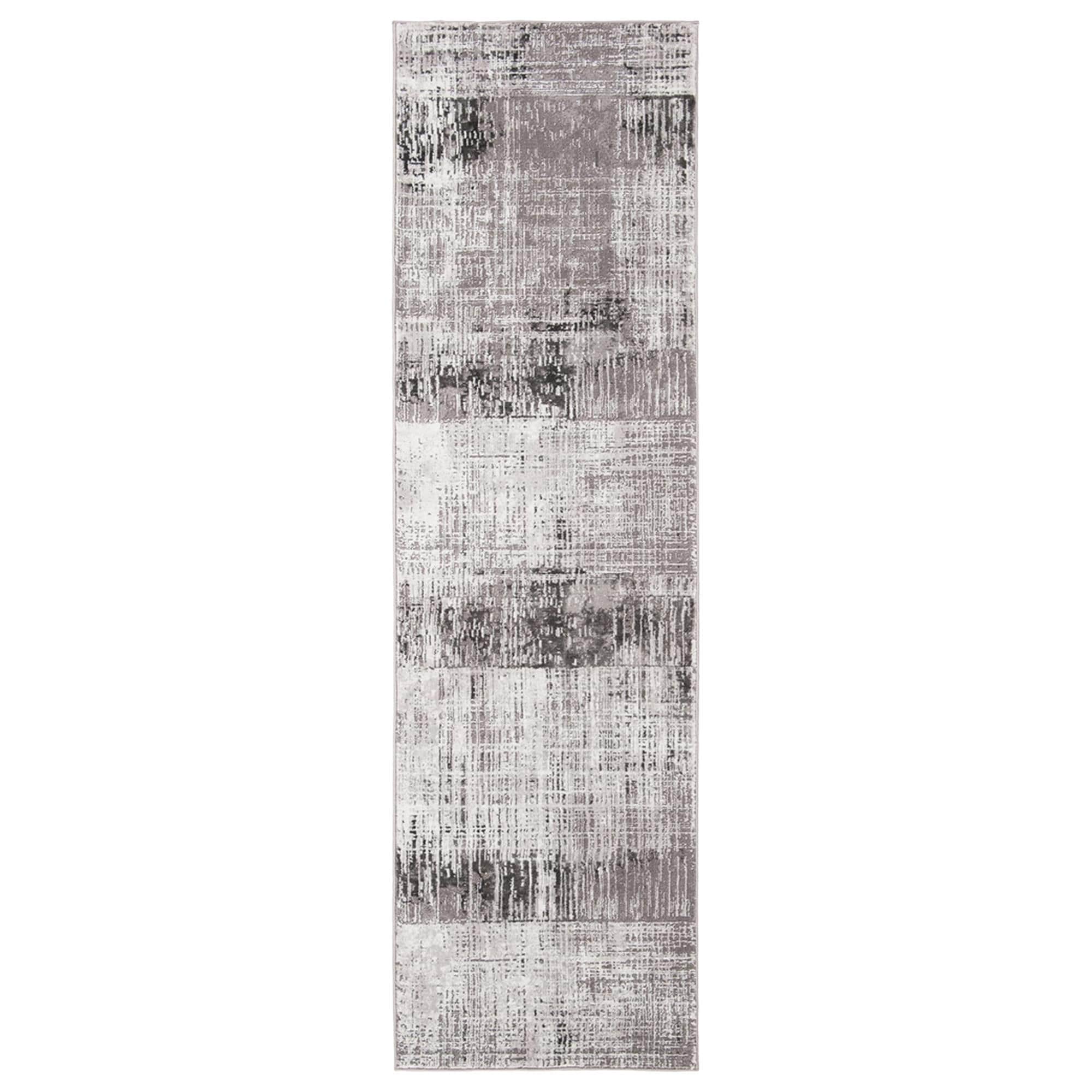 Safavieh Craft 2'3" x 8' Grey and Dark Grey Runner