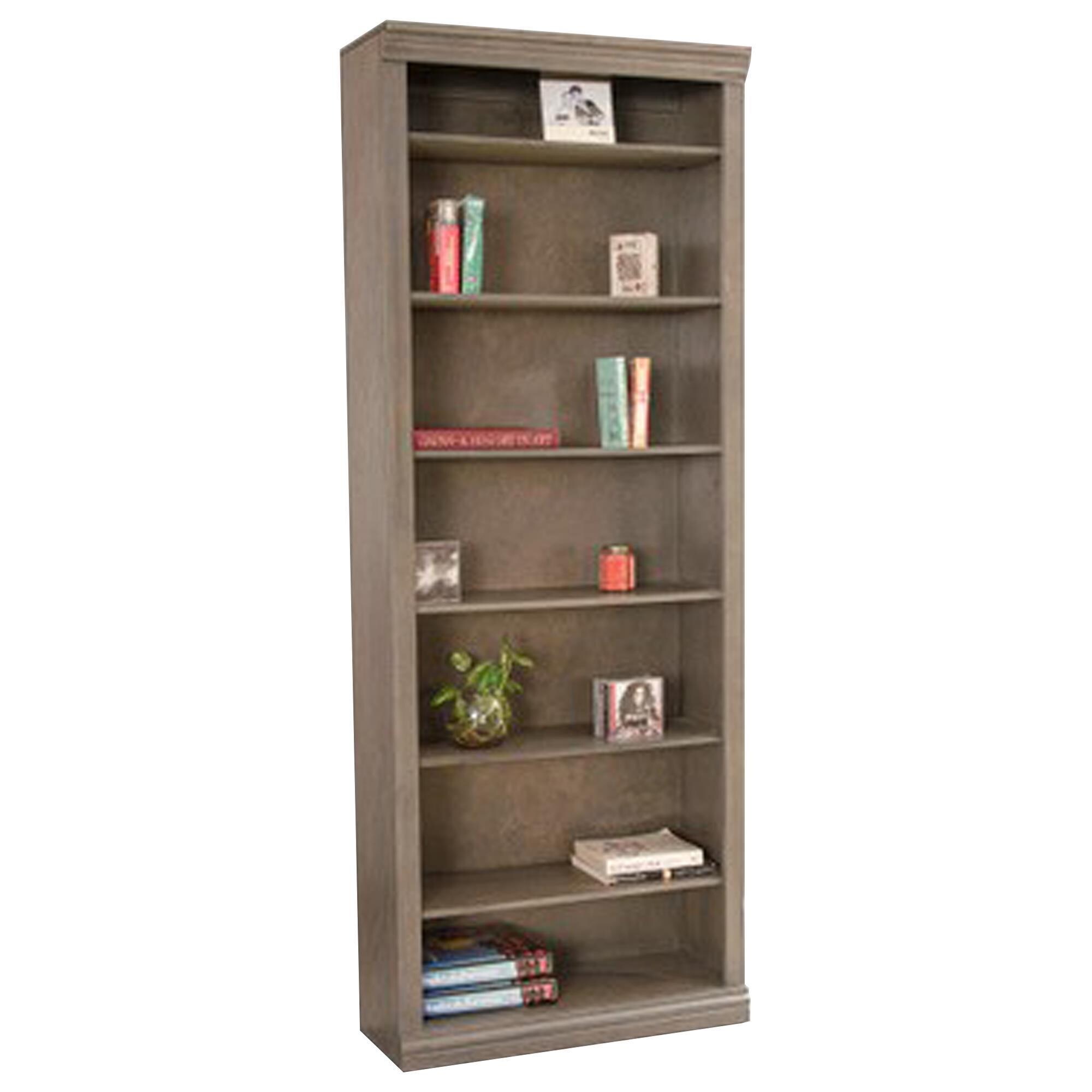Cal-Baja Furniture DZ 84" Bookcase in Wash Gray