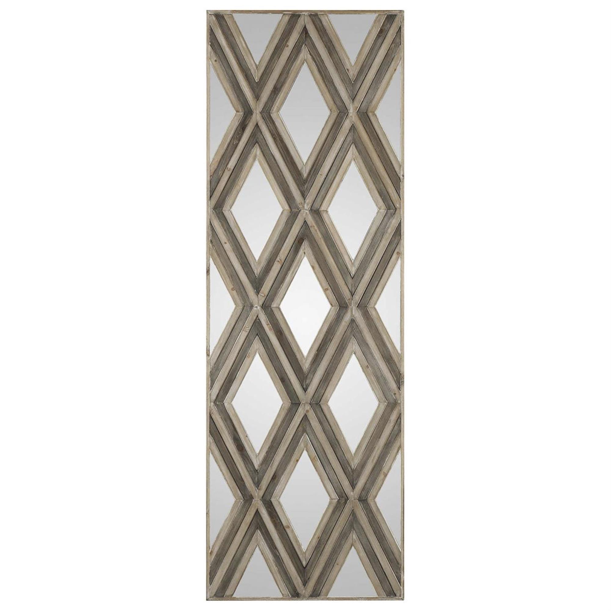 Uttermost Tahira Wood Wall Decor in Ivory and Chestnut Gray | Nebraska ...
