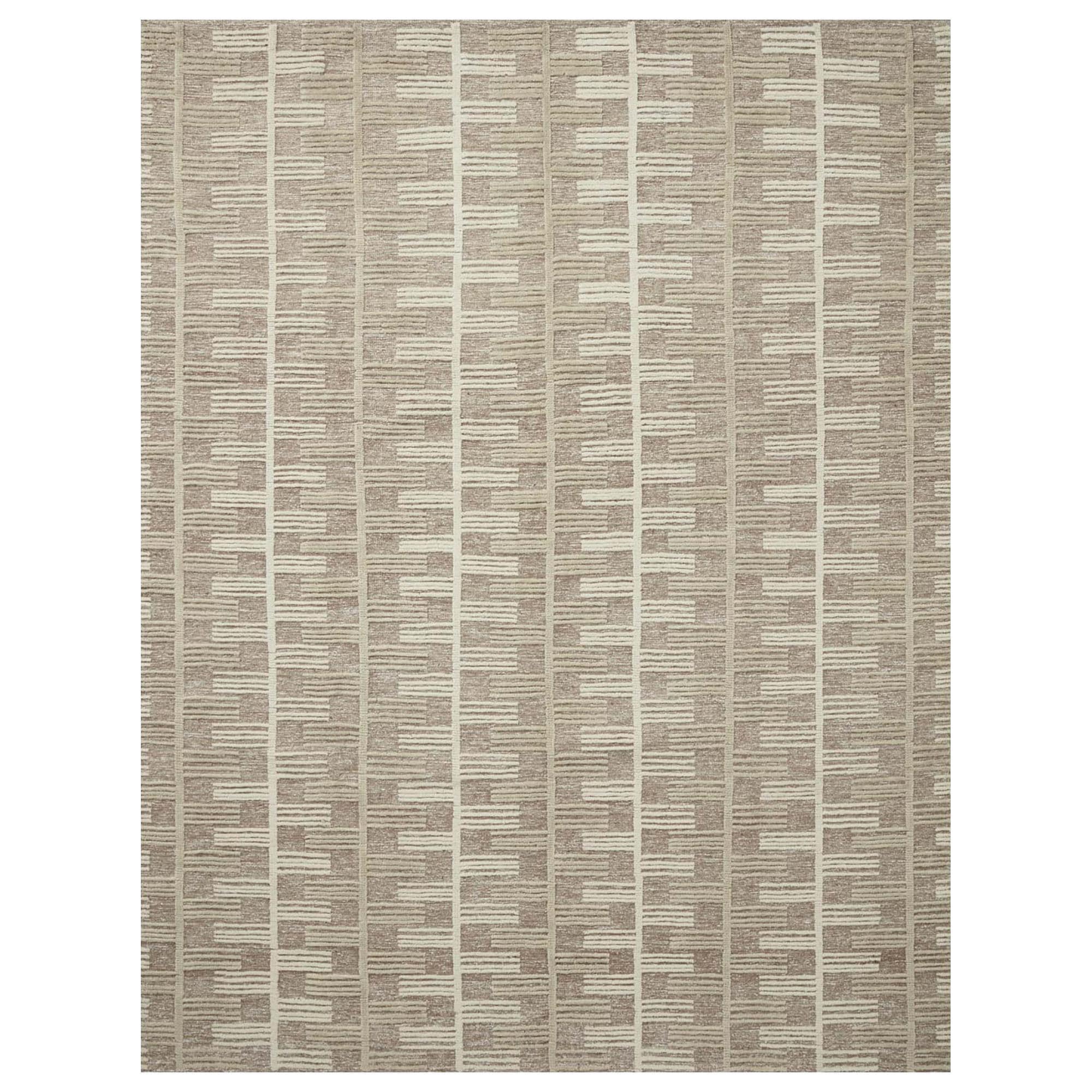 Loloi Harrison 2'6" x 11'6" Taupe and Ivory Runner
