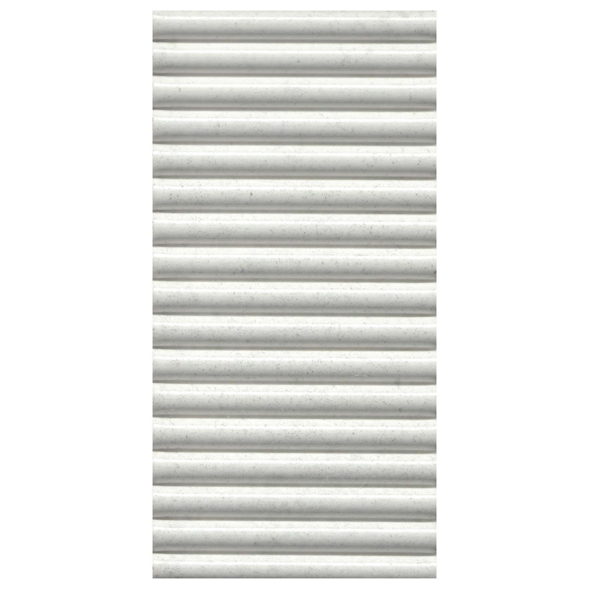 Emser Pagoni White 4" x 9" Porcelain Tile