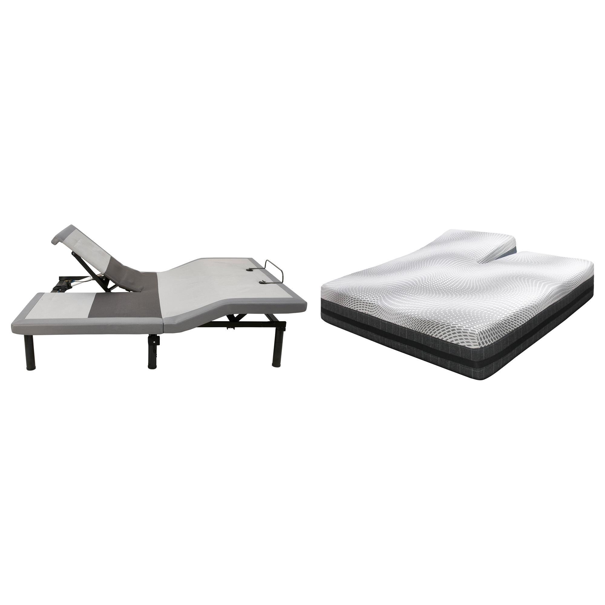 Sleeptronic Majestic Hybrid Plush Flex Head Queen Mattress with Flex SH ...