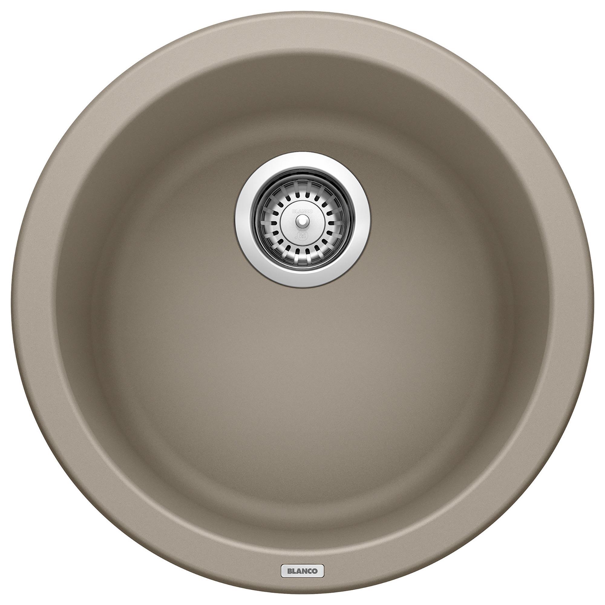 Blanco Rondo 18" Dual Mount Bar Sink in Truffle | NFM