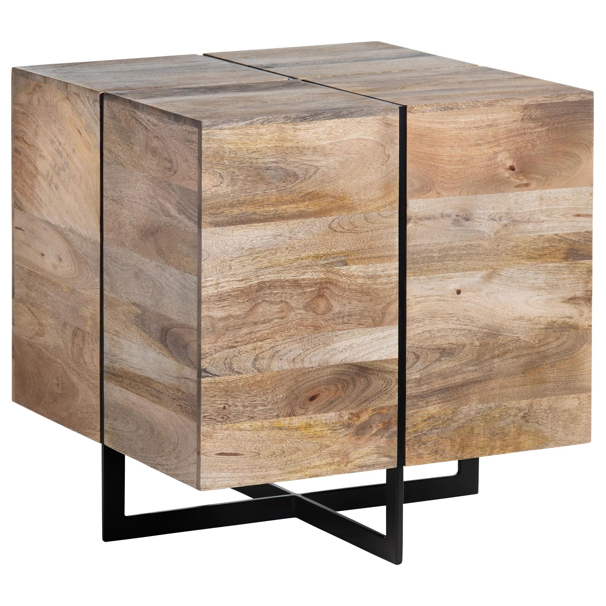 Crestview Collection Brennon End Table in Natural