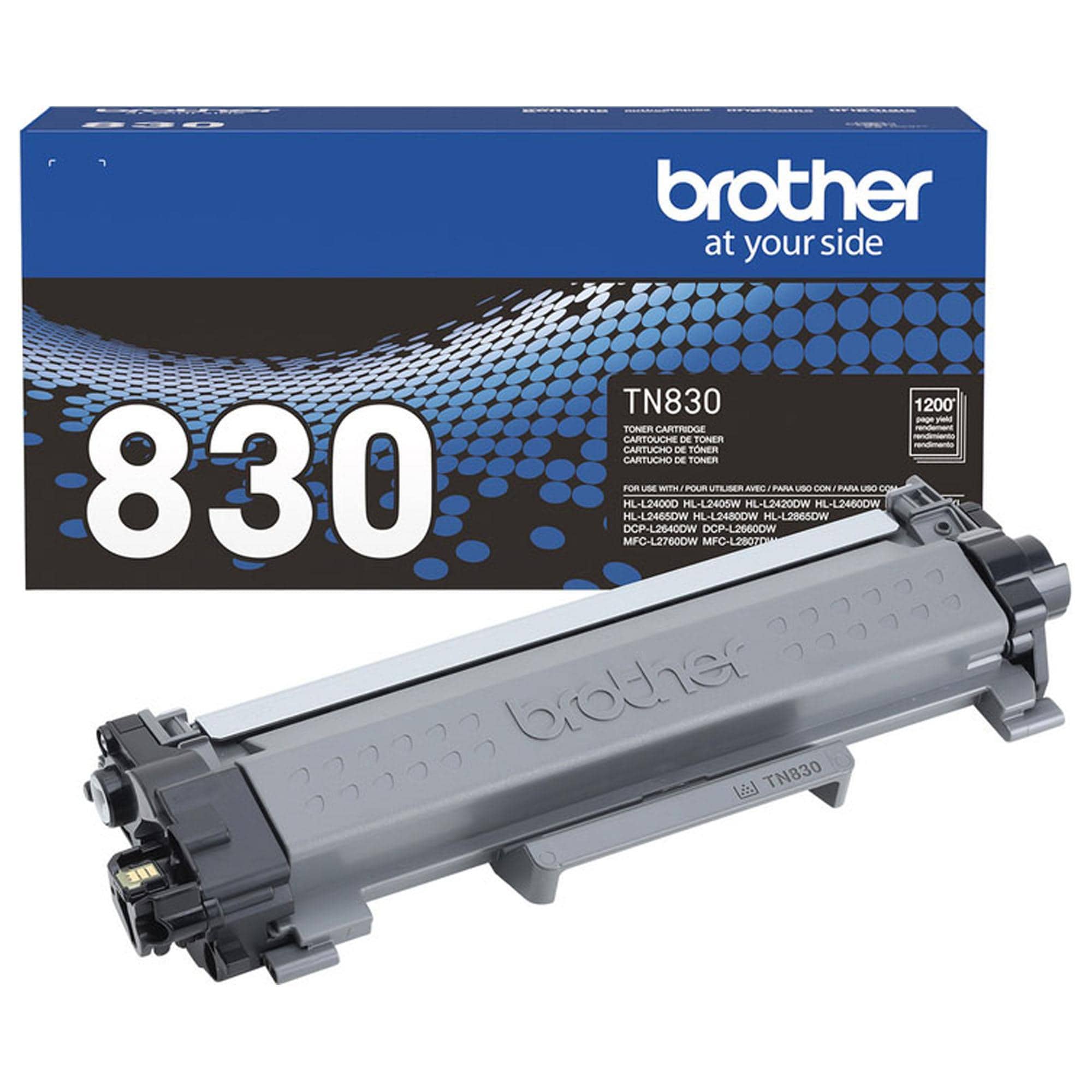 Brother Standard Yield Toner with Yields Approx 1200 Pages in Black