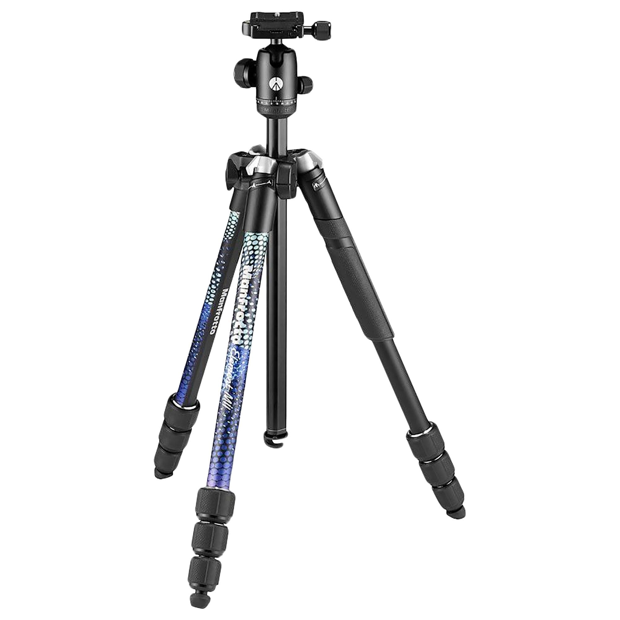 Manfrotto Element MII Aluminum Tripod in Blue | Nebraska Furniture Mart