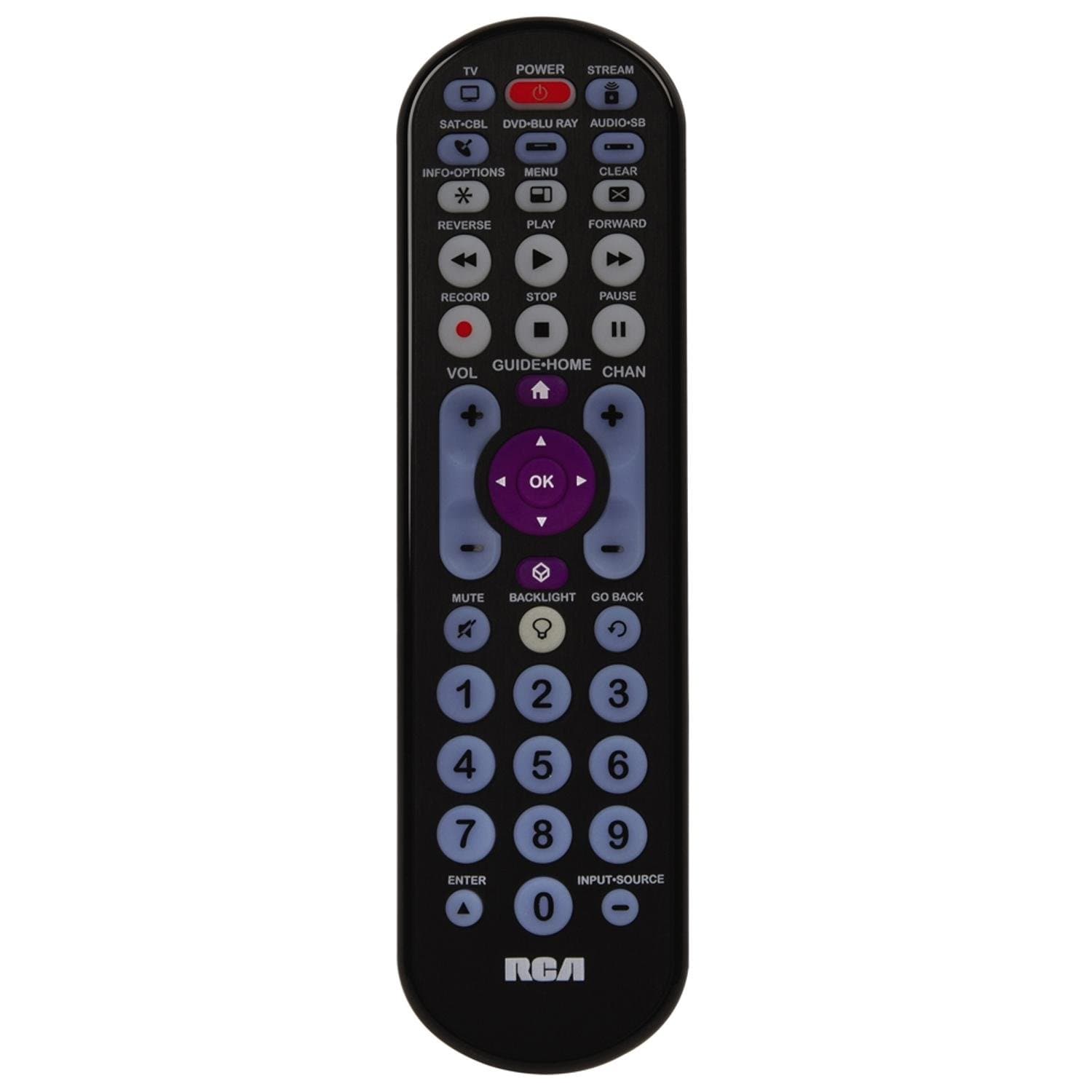 Audio Vox 5 Device Big Button Universal Remote Control | Nebraska ...