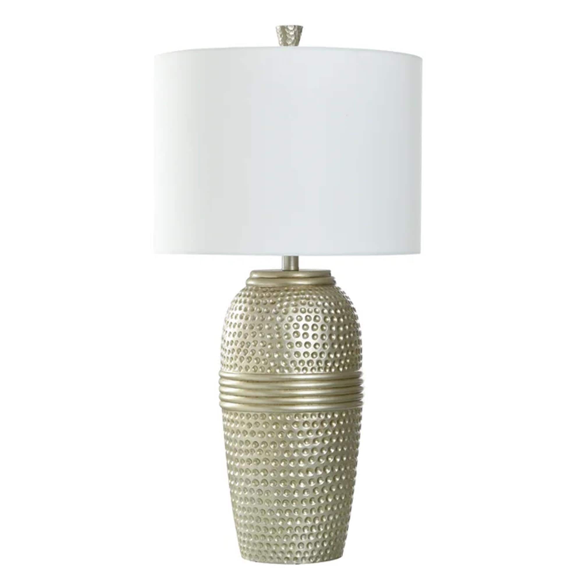 Flair Industries Champagne Silver Table Lamp