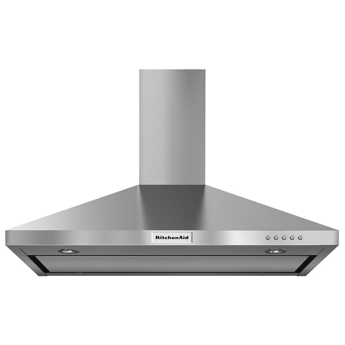 KitchenAid 36'' Wall Mount Canopy Hood in Stainless Steel | Nebraska ...