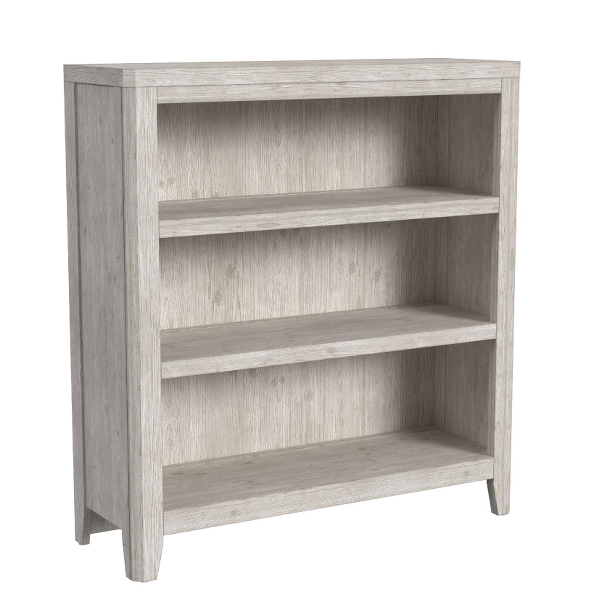 Eastern Shore Carlson 3-Shelf Bookcase in Washed Linen