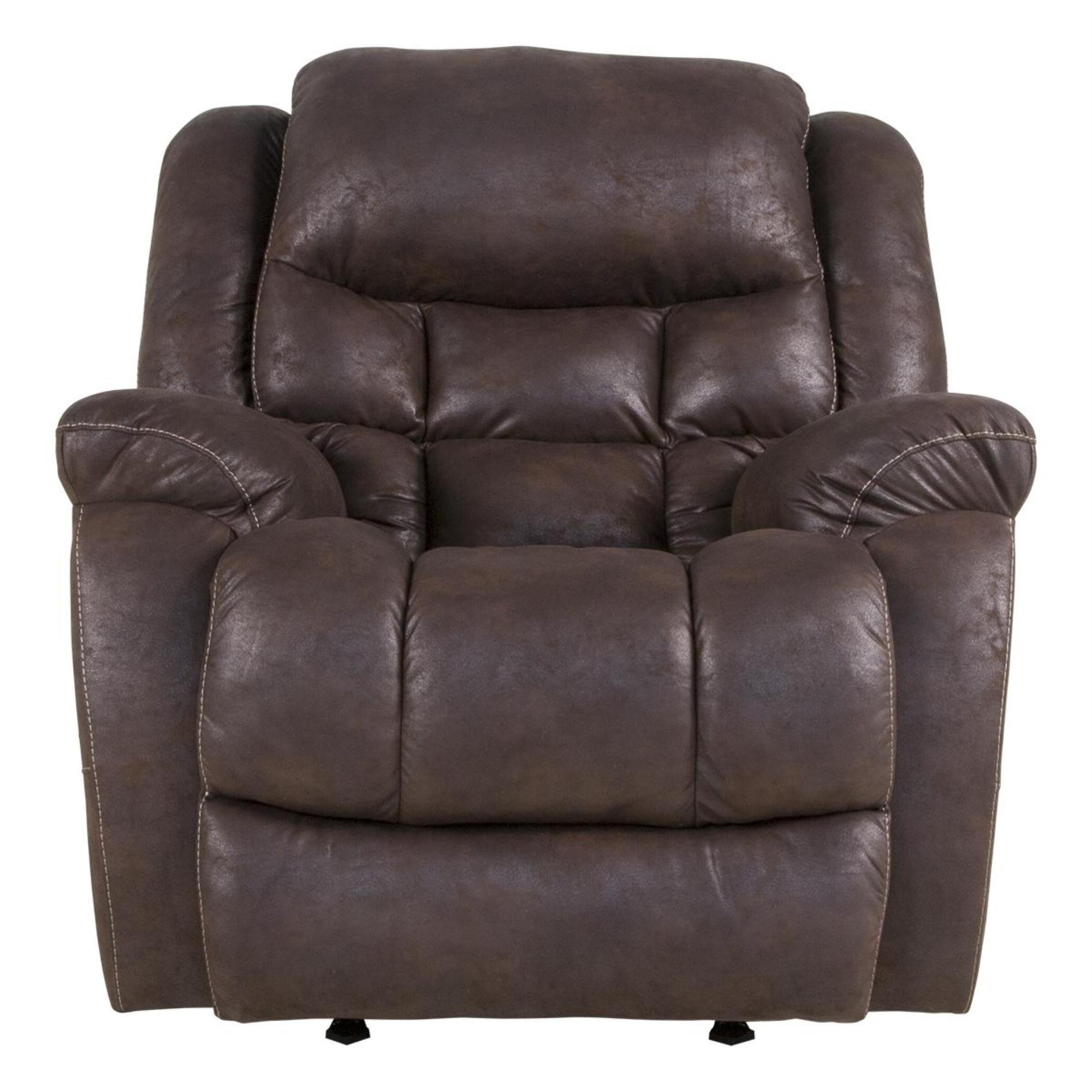 HomeStretch Blockbuster Manual Rocker Recliner in Java