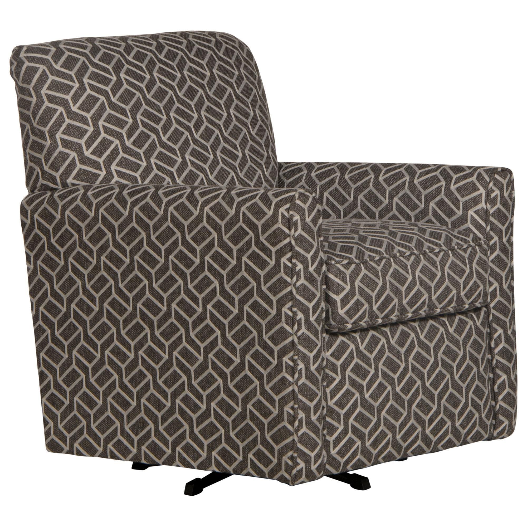 Hartsfield Cutler Swivel Chair in Ash Gray