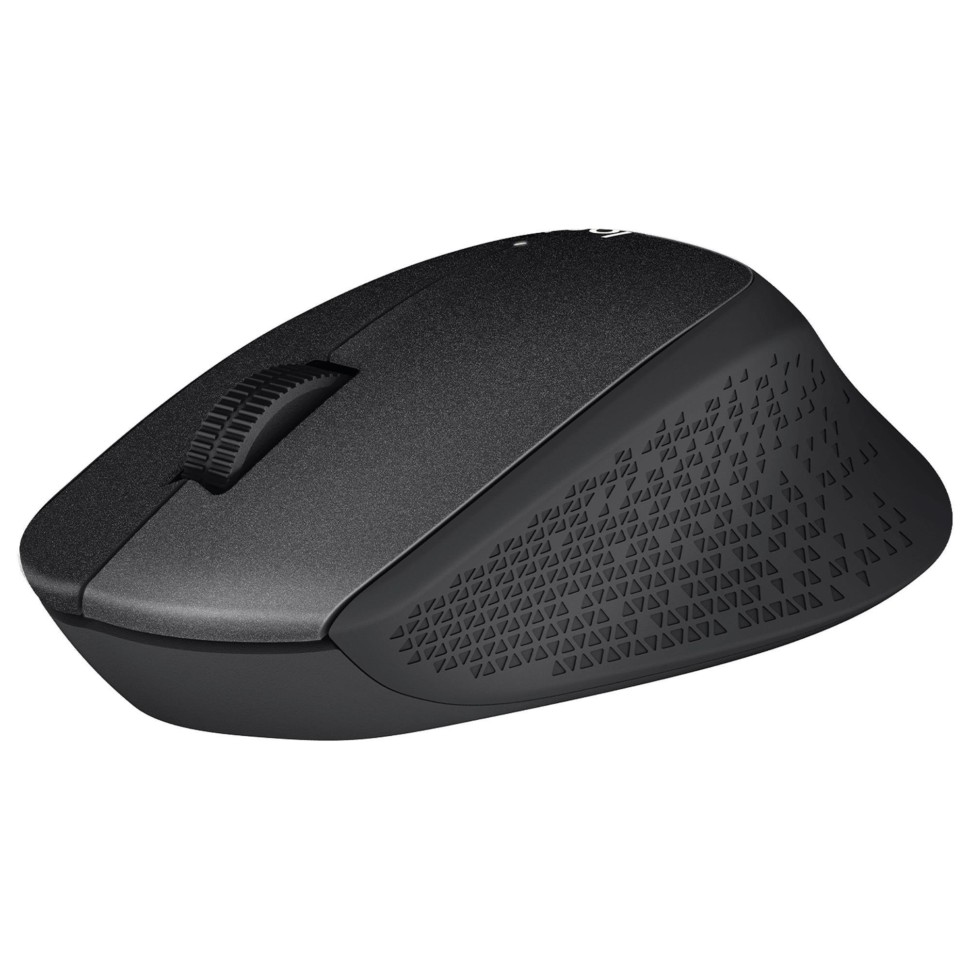 Logitech M330 Silent Wireless Mouse in Black