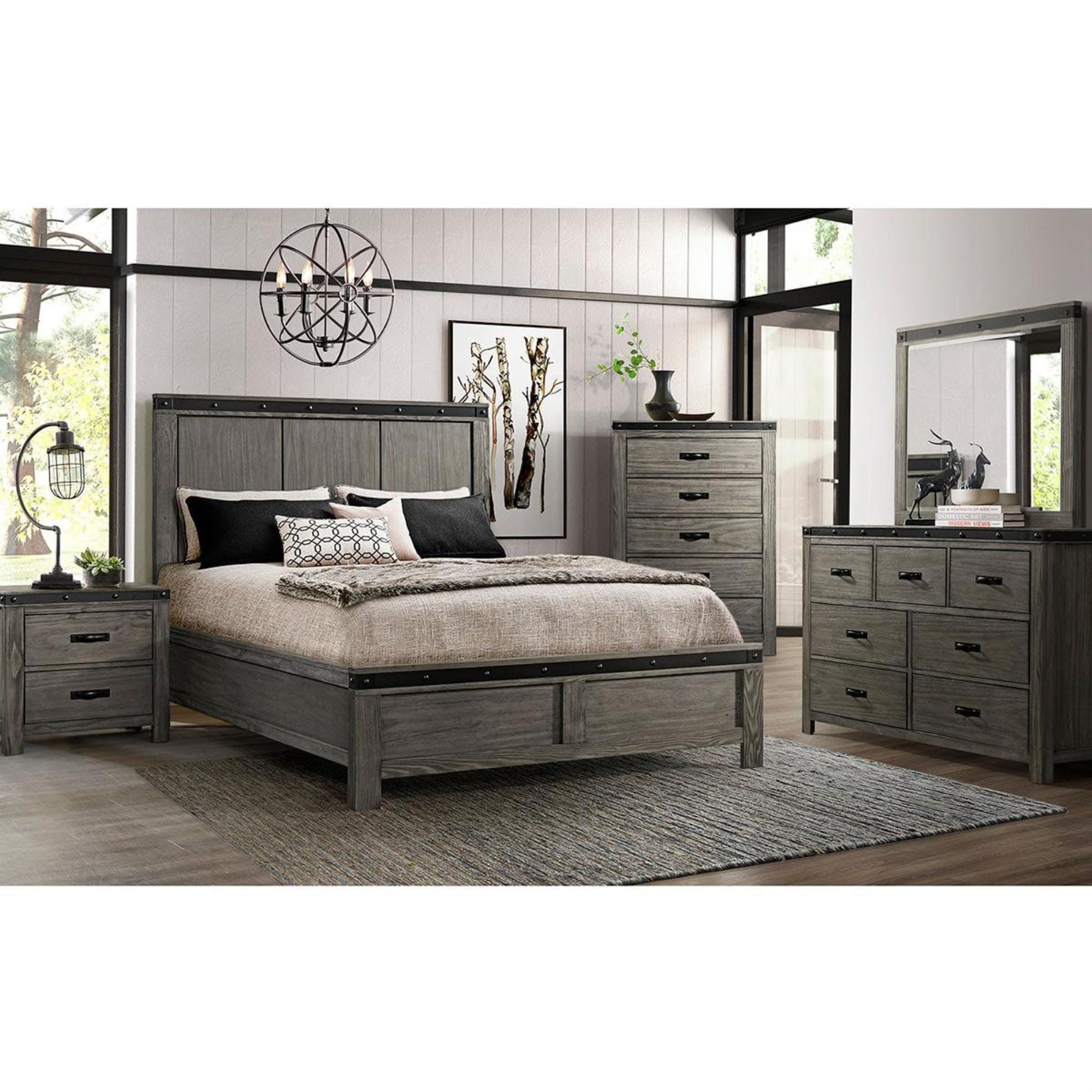 Mayberry Hill Wade 5 Drawer Chest in Brushed Ash