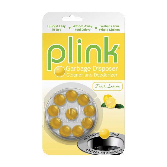 Plink 10-Pack Disposal Cleaner and Deodorizer with Lemon Scent in Yellow