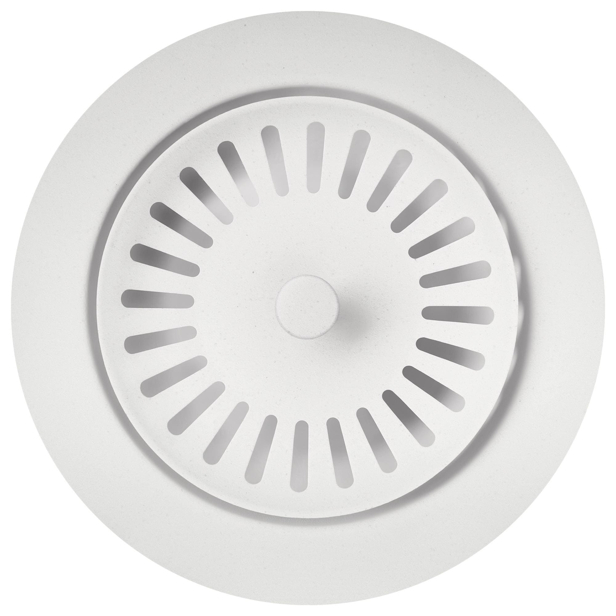 Blanco Metal Waste Flange in White