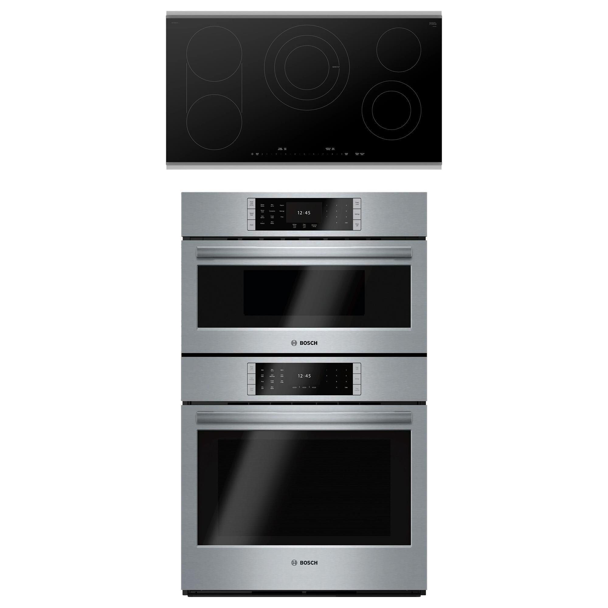 Bosch Benchmark 2-Piece Kitchen Package with Stainless Steel 6.2 Cu. Ft ...